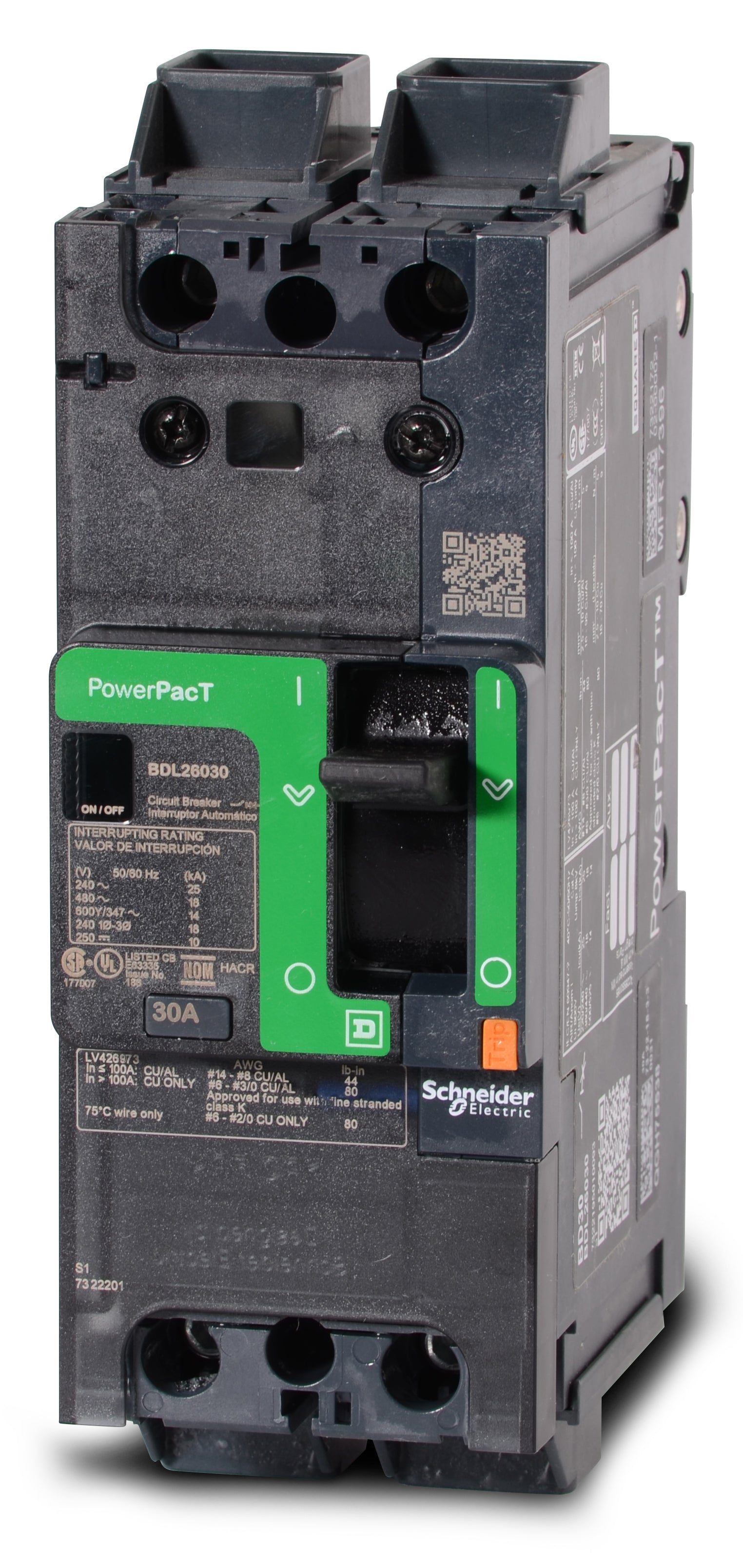 Square D BDL26030 2 Pole Circuit Breaker – SuperBreakers
