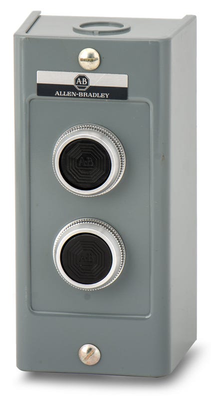 Allen-Bradley 800H-2HX Push Button Station – SuperBreakers
