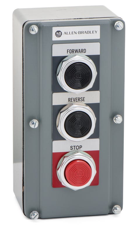 Allen-Bradley 800T-3TA Push Button Station – SuperBreakers