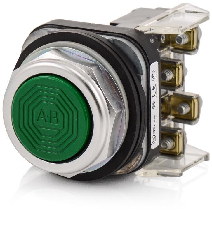 Allen-Bradley 800T-A1A Flush Head Push Button – SuperBreakers
