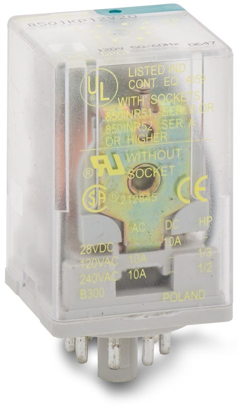 Square D 8501KP12V20 General Purpose Relay – SuperBreakers