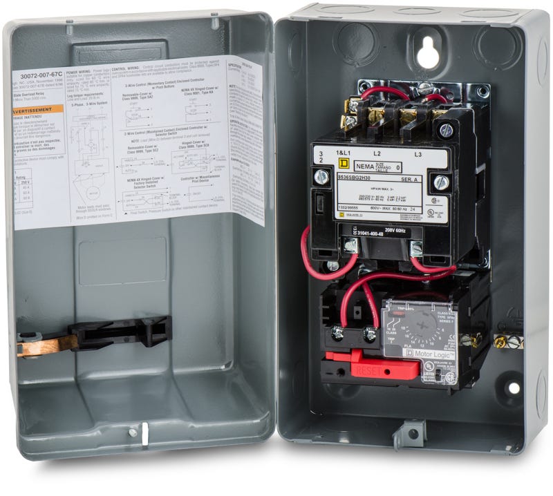 Square D 8536SBG2V08H30S Starter – SuperBreakers