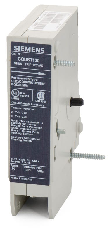 Siemens CQDST120 Shunt Trip – SuperBreakers