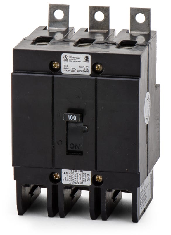 Eaton/Cutler-Hammer GHB3100 3 Pole Circuit Breaker – SuperBreakers
