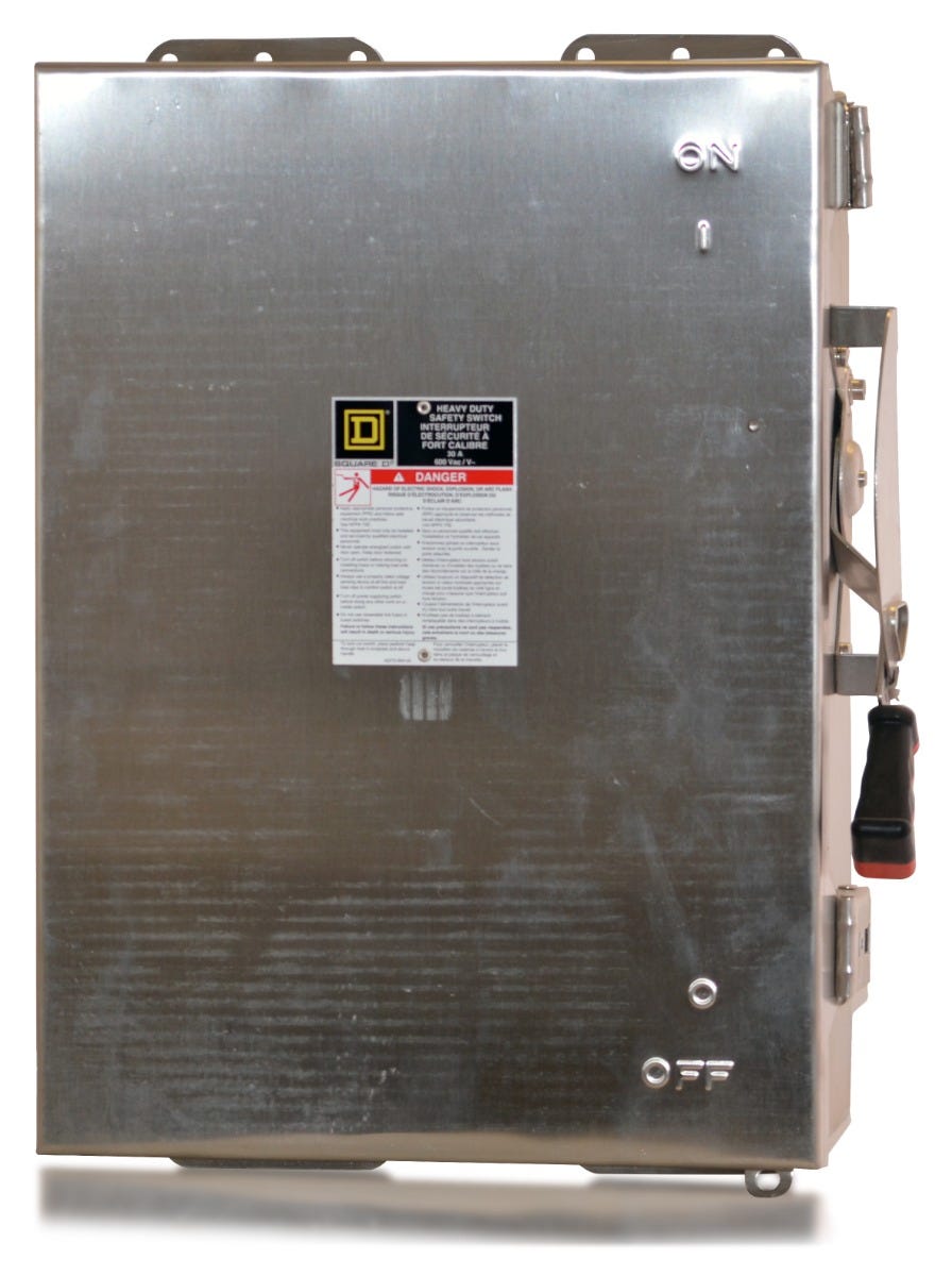 Square D HU661DS Safety Switch – SuperBreakers