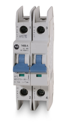 Allen Bradley 1489A2D150 2 Pole Circuit Breaker – SuperBreakers