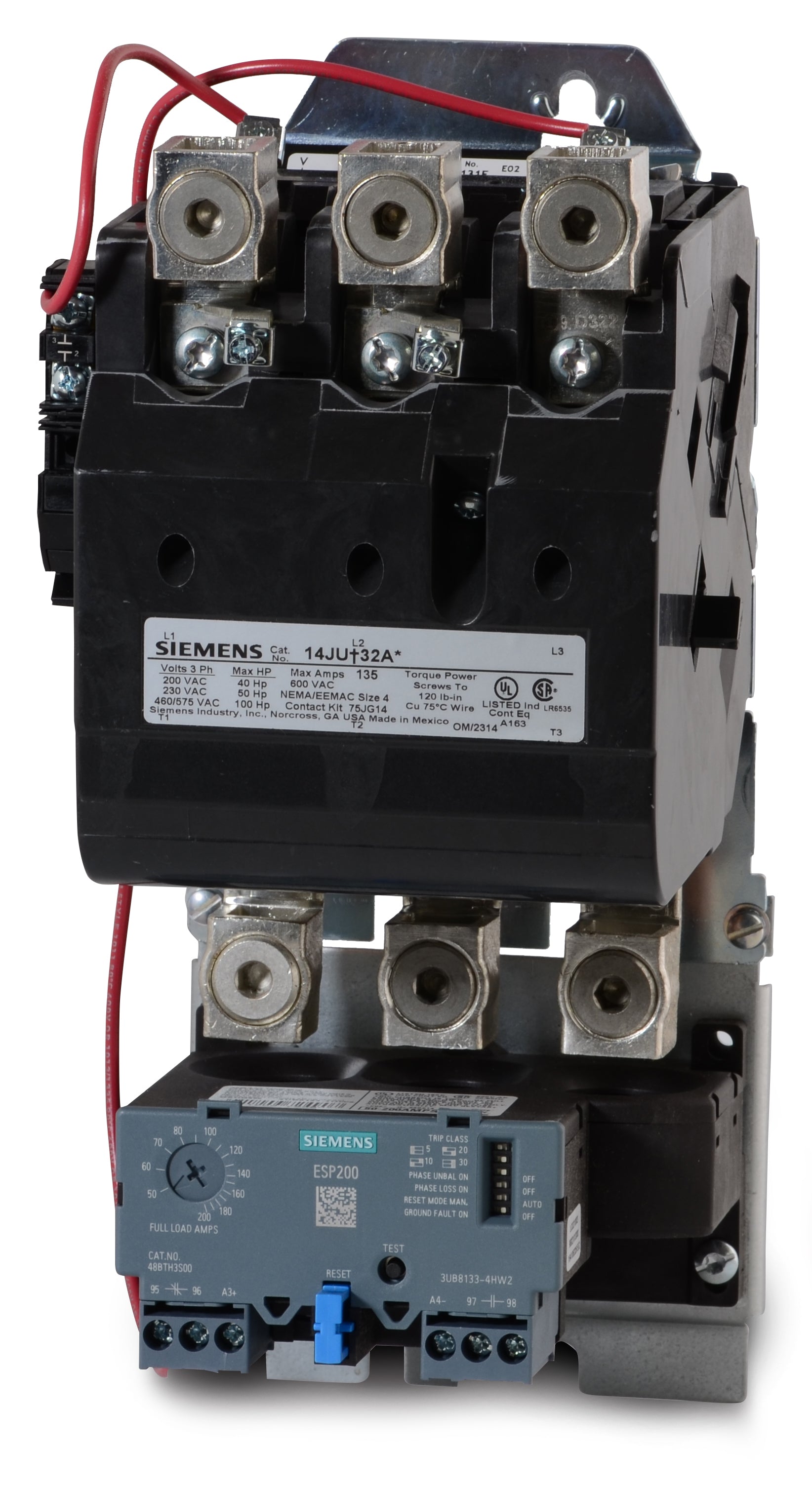 Siemens 14JUH32AF 3 Pole Motor Starter – SuperBreakers