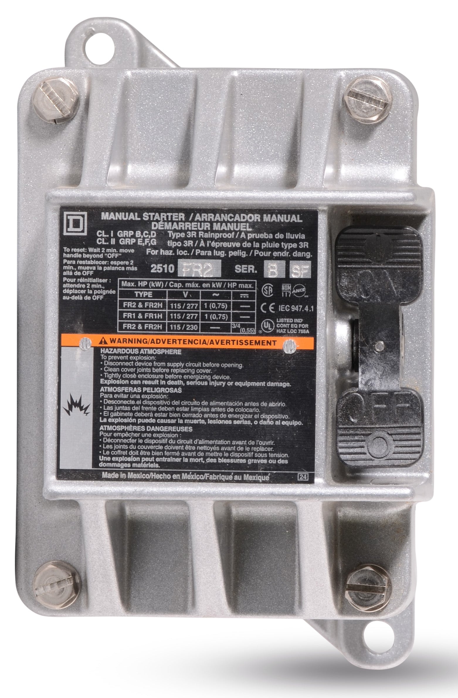 Square D 2510FR2 Starter – SuperBreakers