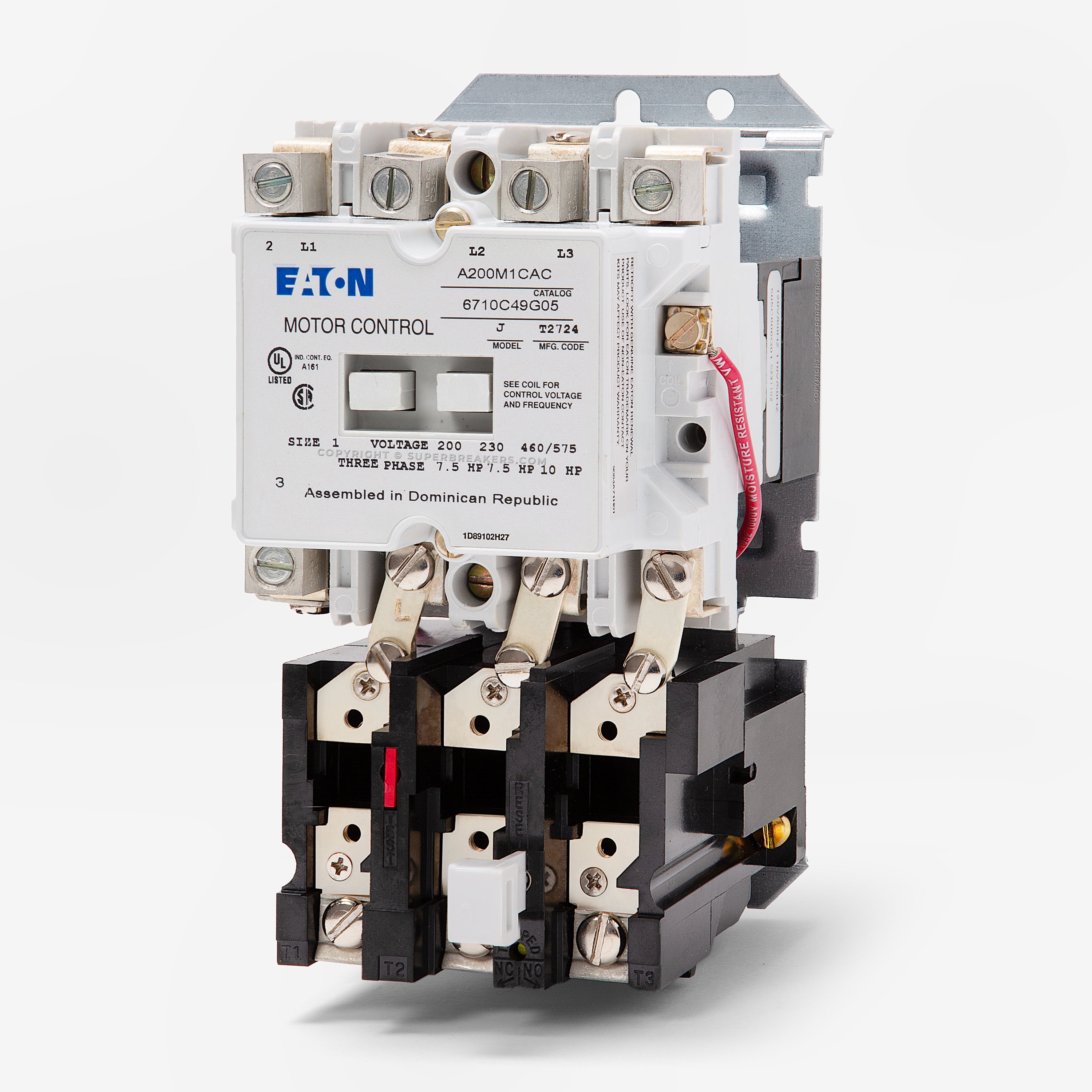 Eaton/Cutler-Hammer A200M1CAC Motor Starter – SuperBreakers