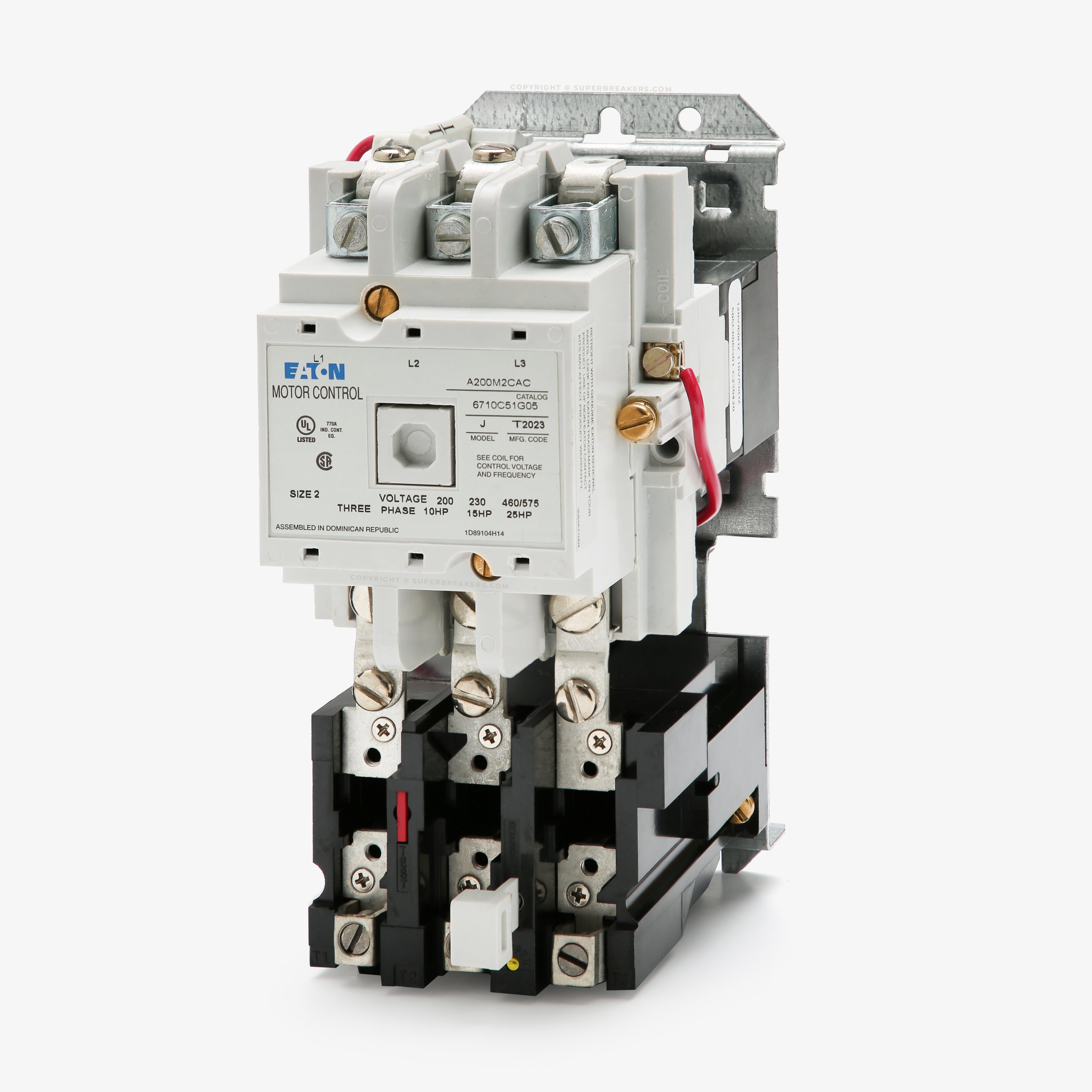 Eaton/Cutler-Hammer A200M2CAC Motor Starter – SuperBreakers