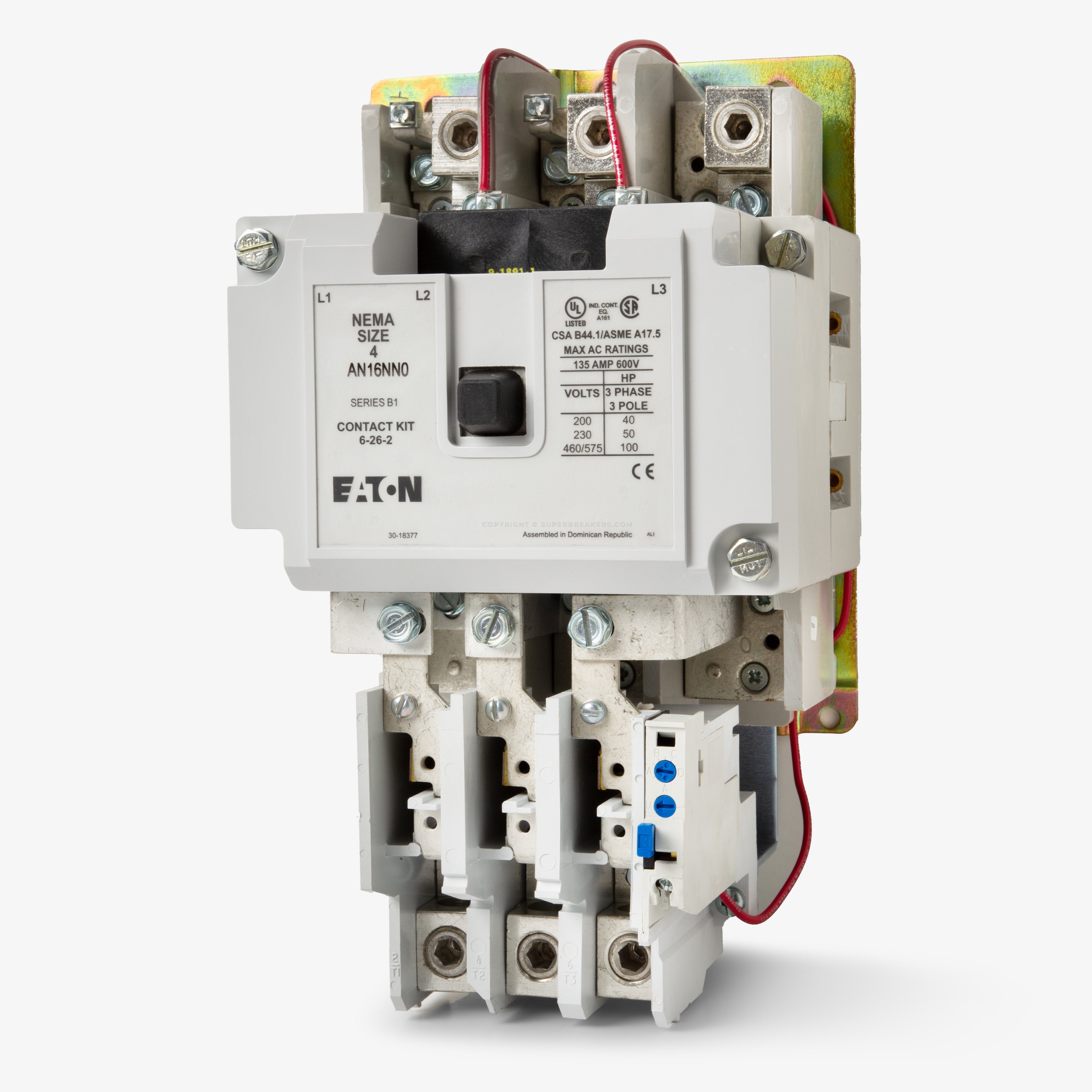 Eaton/Cutler-Hammer AN16NN0A Starter – SuperBreakers