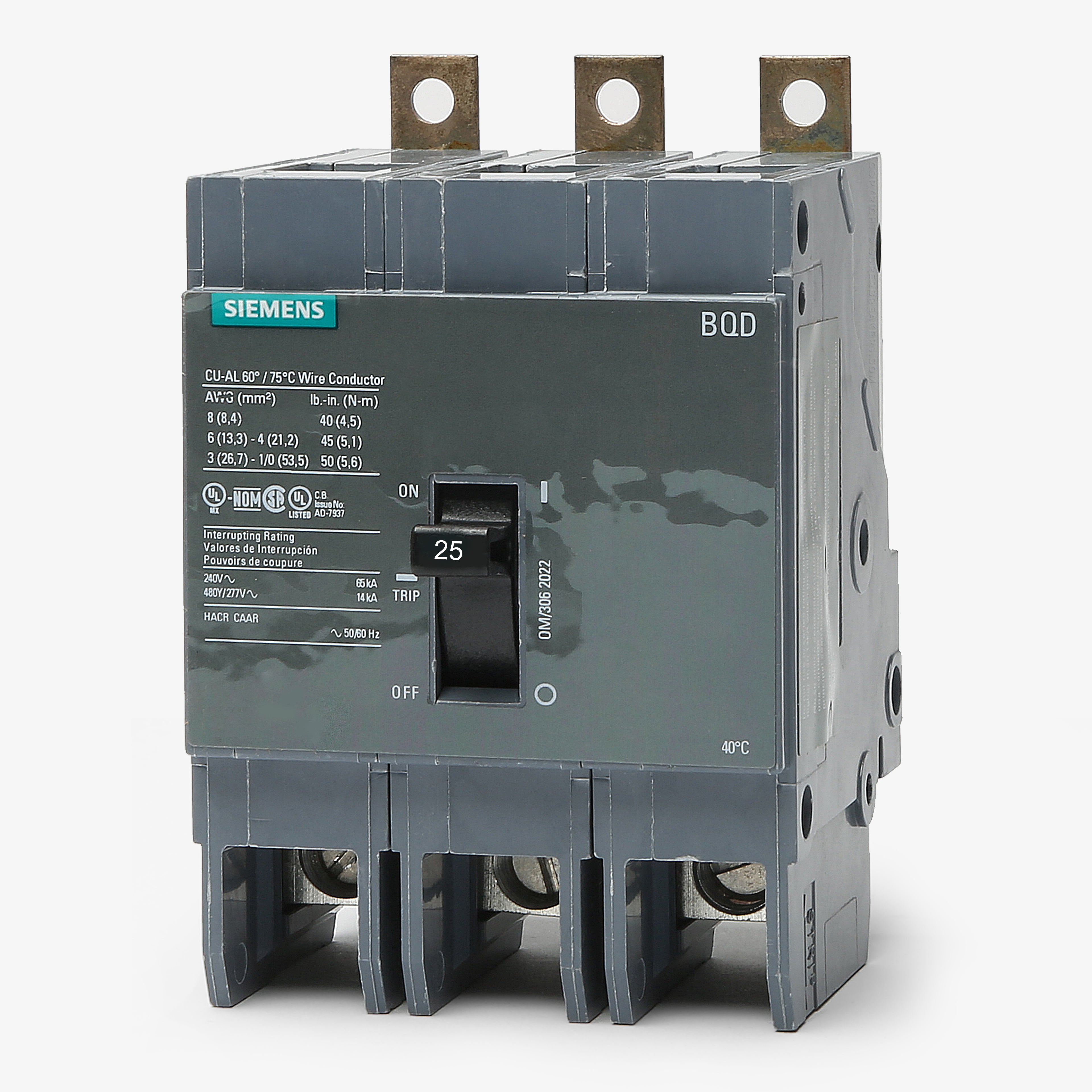 Siemens BQD325 3 Pole Circuit Breaker – SuperBreakers
