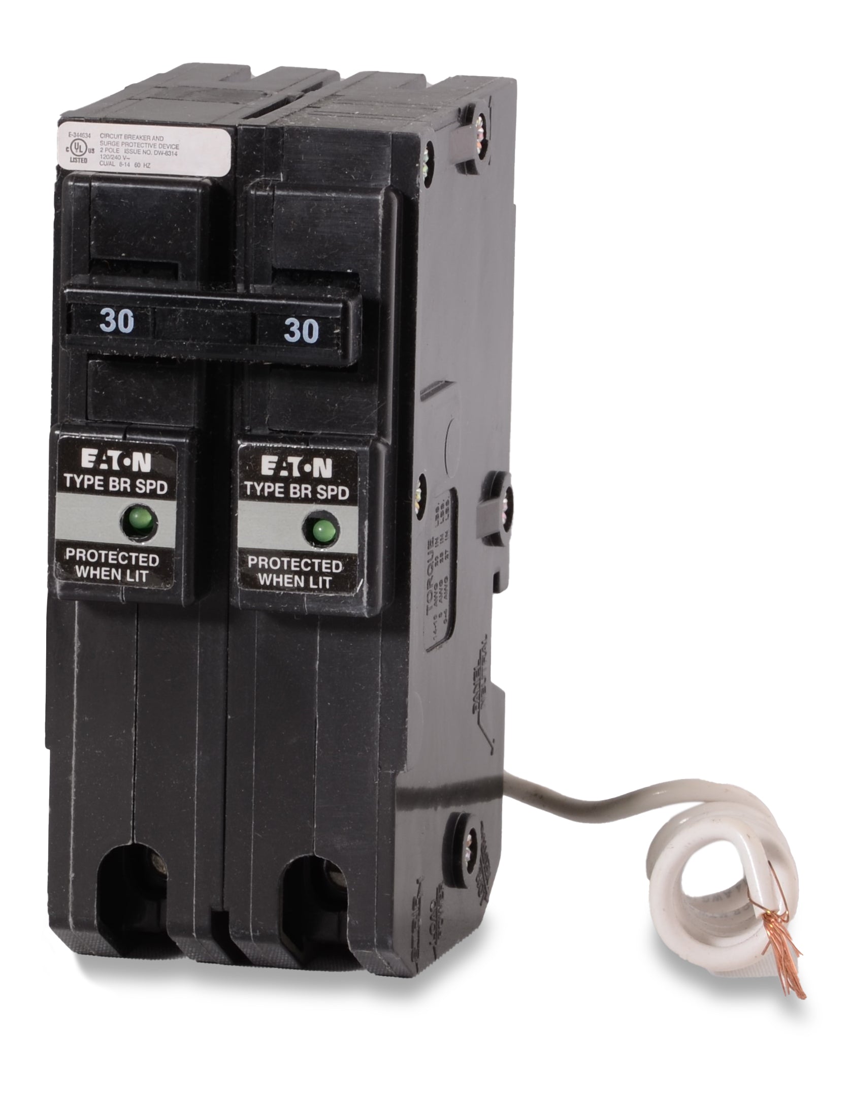 Eaton BR230SUR 2 Pole Circuit Breaker – SuperBreakers