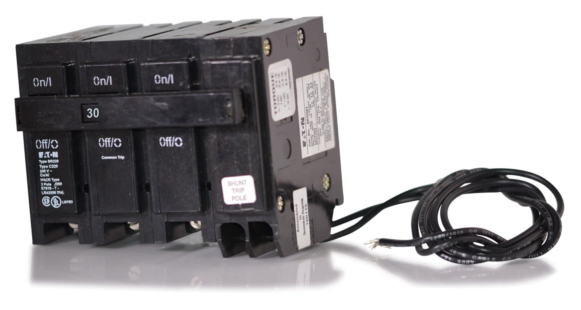 Eaton BR330ST 3 Pole Circuit Breaker – SuperBreakers