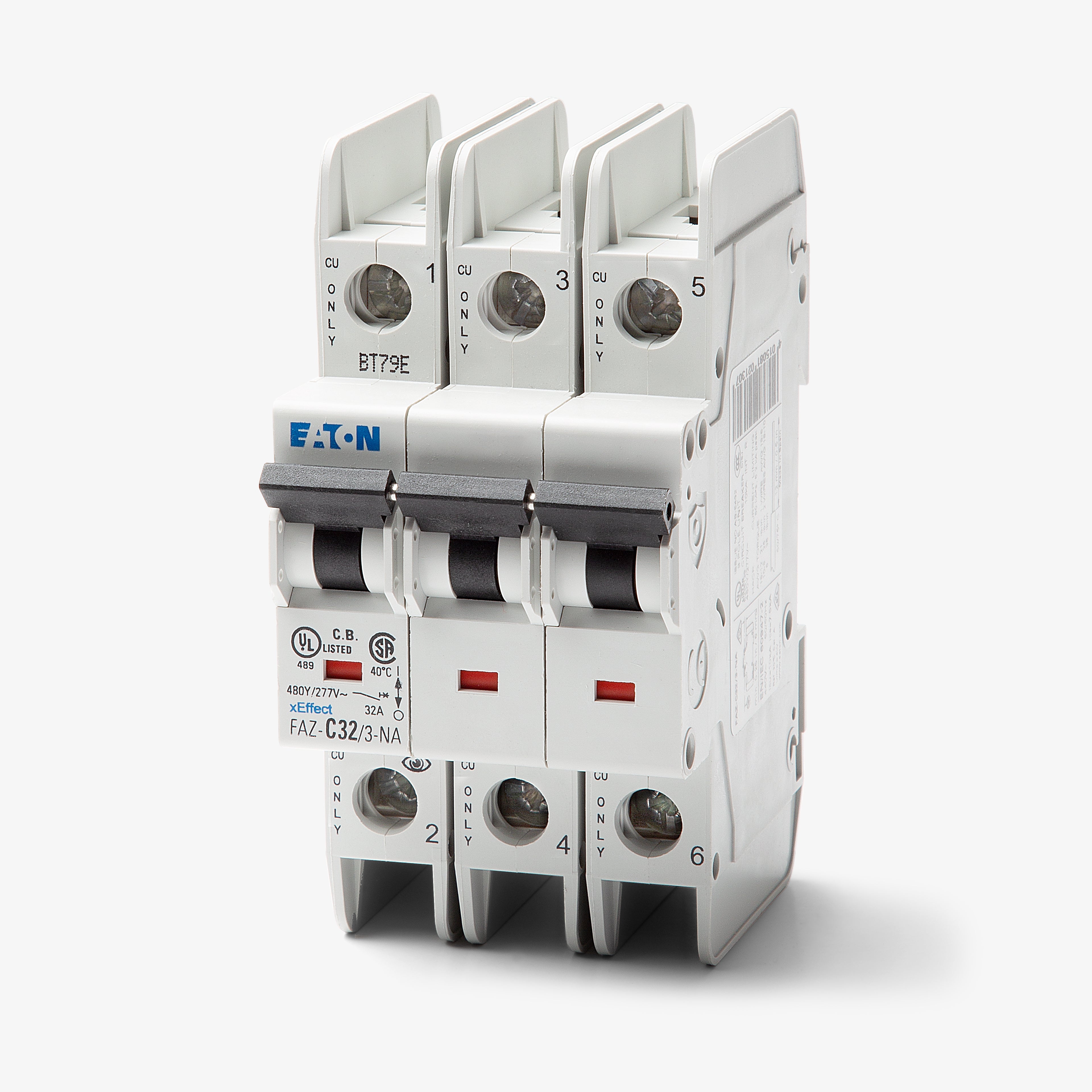 Eaton FAZ-C32/3-NA 3 Pole Circuit Breaker – SuperBreakers