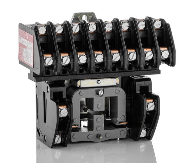 6 Pole Lighting Contactor 120v Coil | Shelly Lighting
