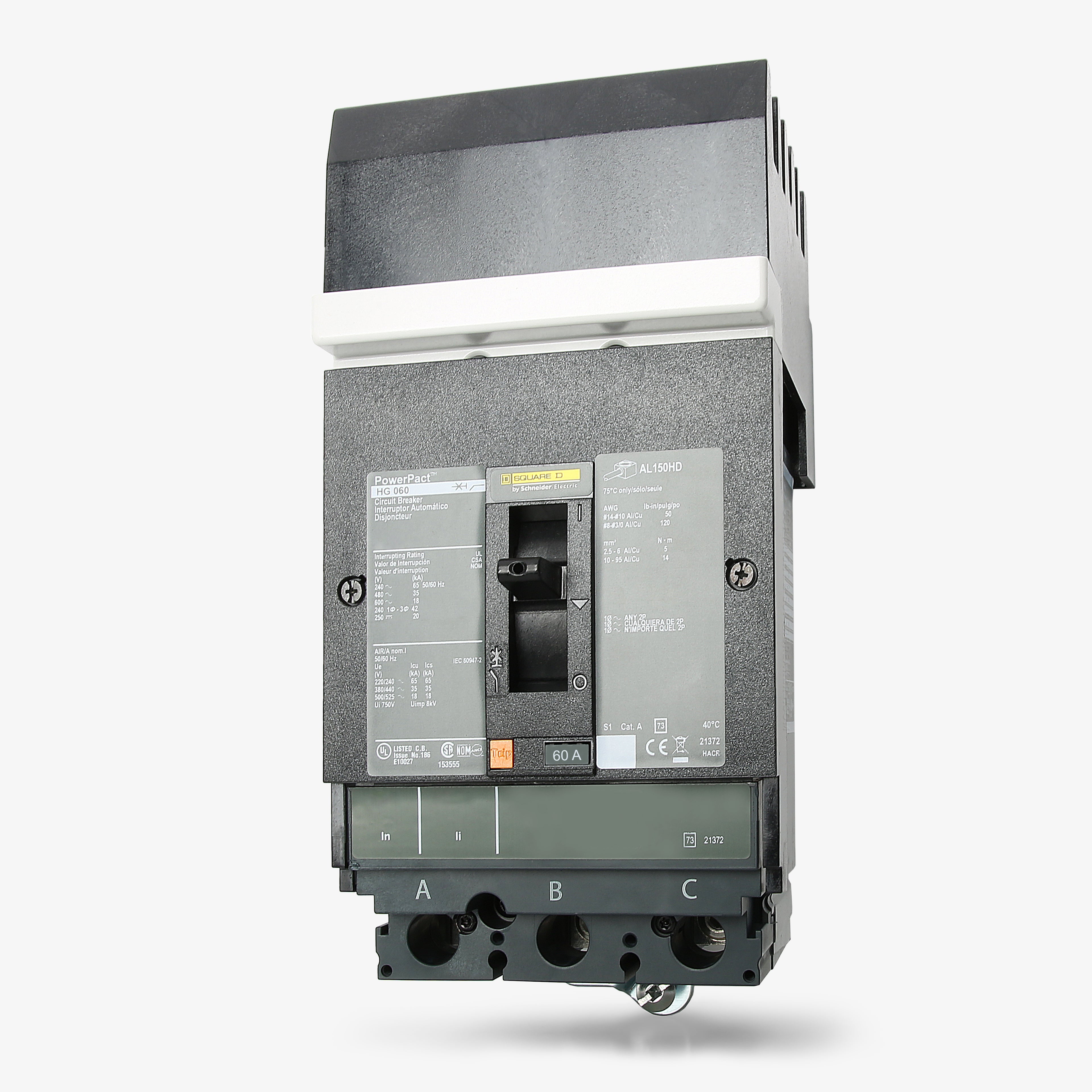 Square D HGA36060 3 Pole Circuit Breaker – SuperBreakers