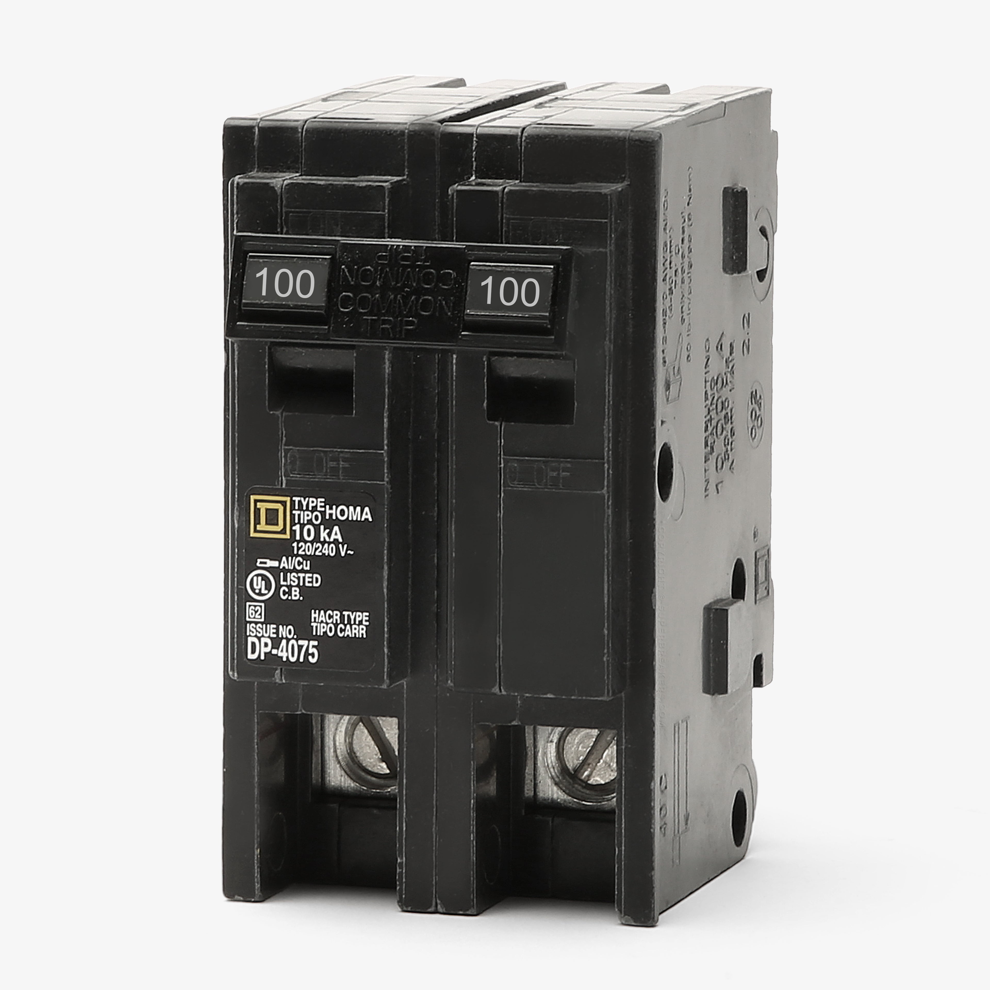 Square D HOM2100 2 Pole Circuit Breaker – SuperBreakers