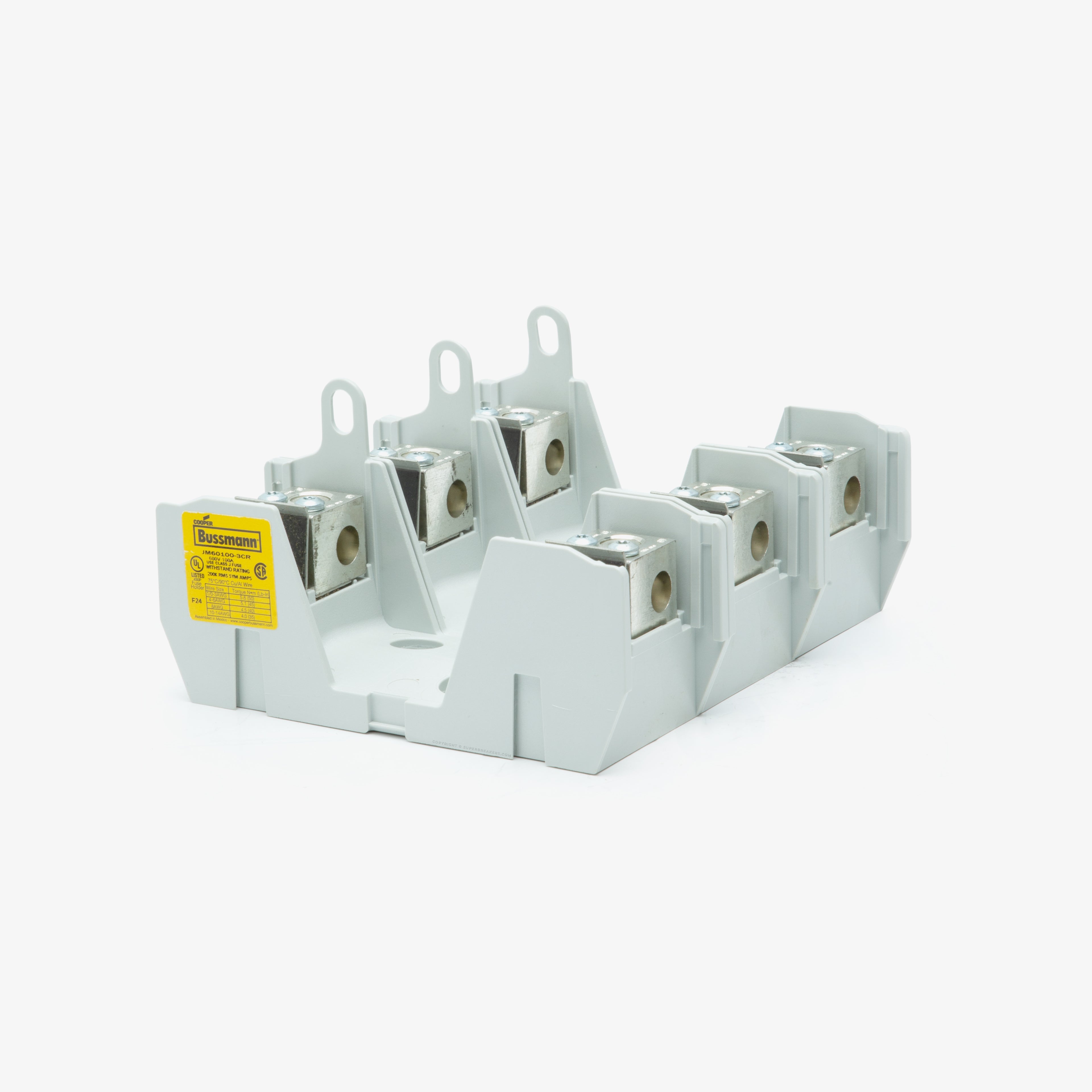 Eaton JM60100-3CR Fuse Block – SuperBreakers
