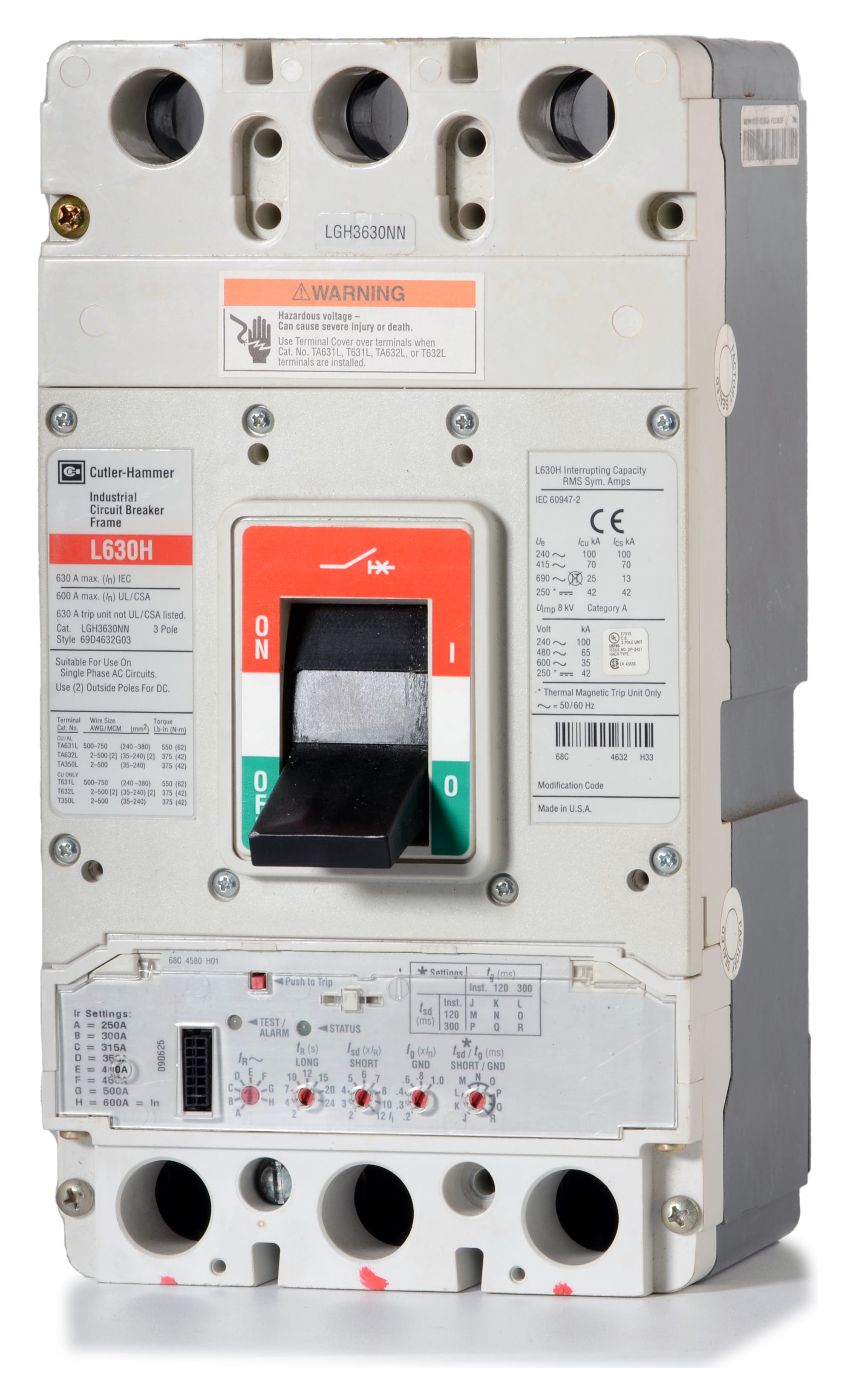 Eaton LGH3630NN Circuit Breaker Frame – SuperBreakers