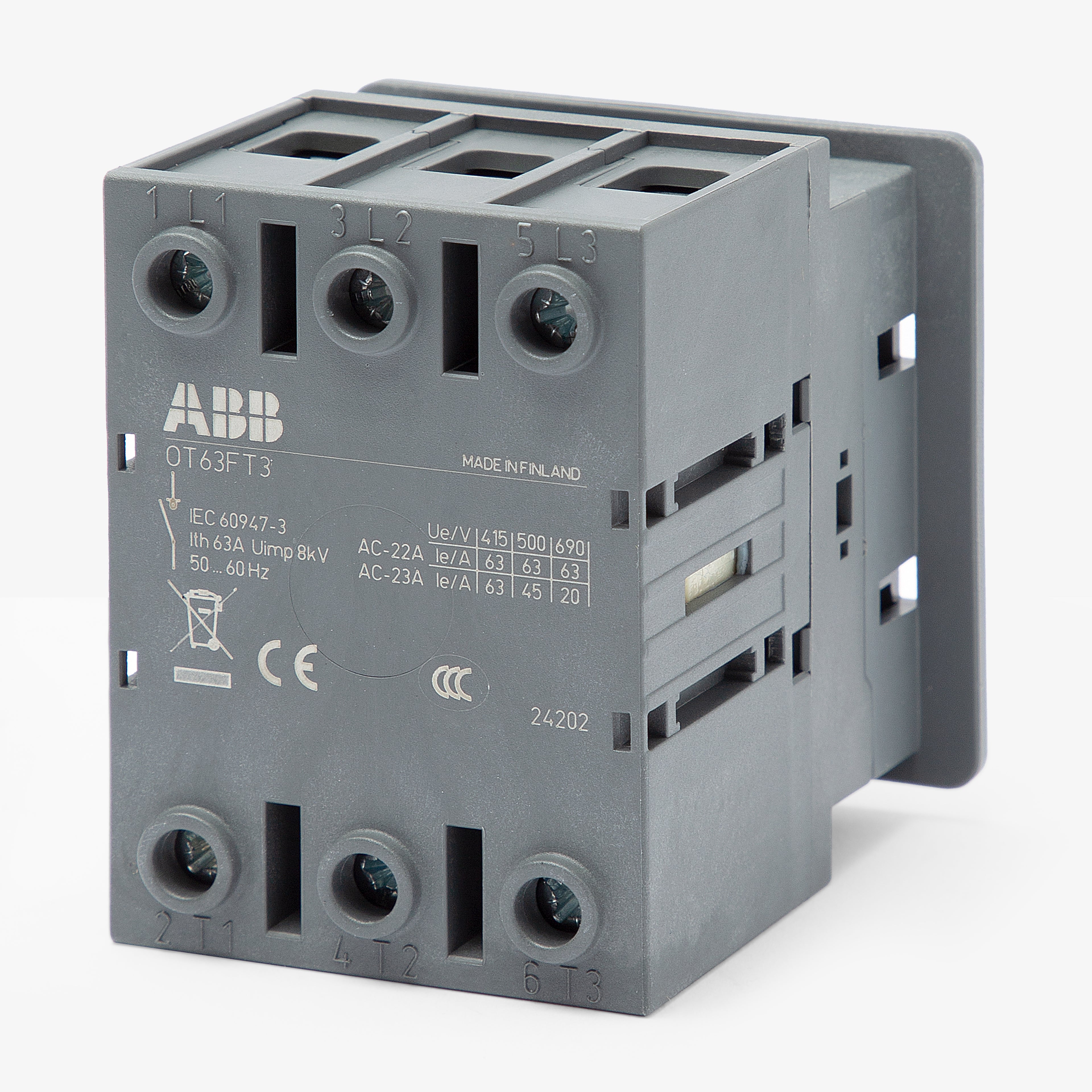 New ABB OT63FT3 Disconnect Switch – SuperBreakers