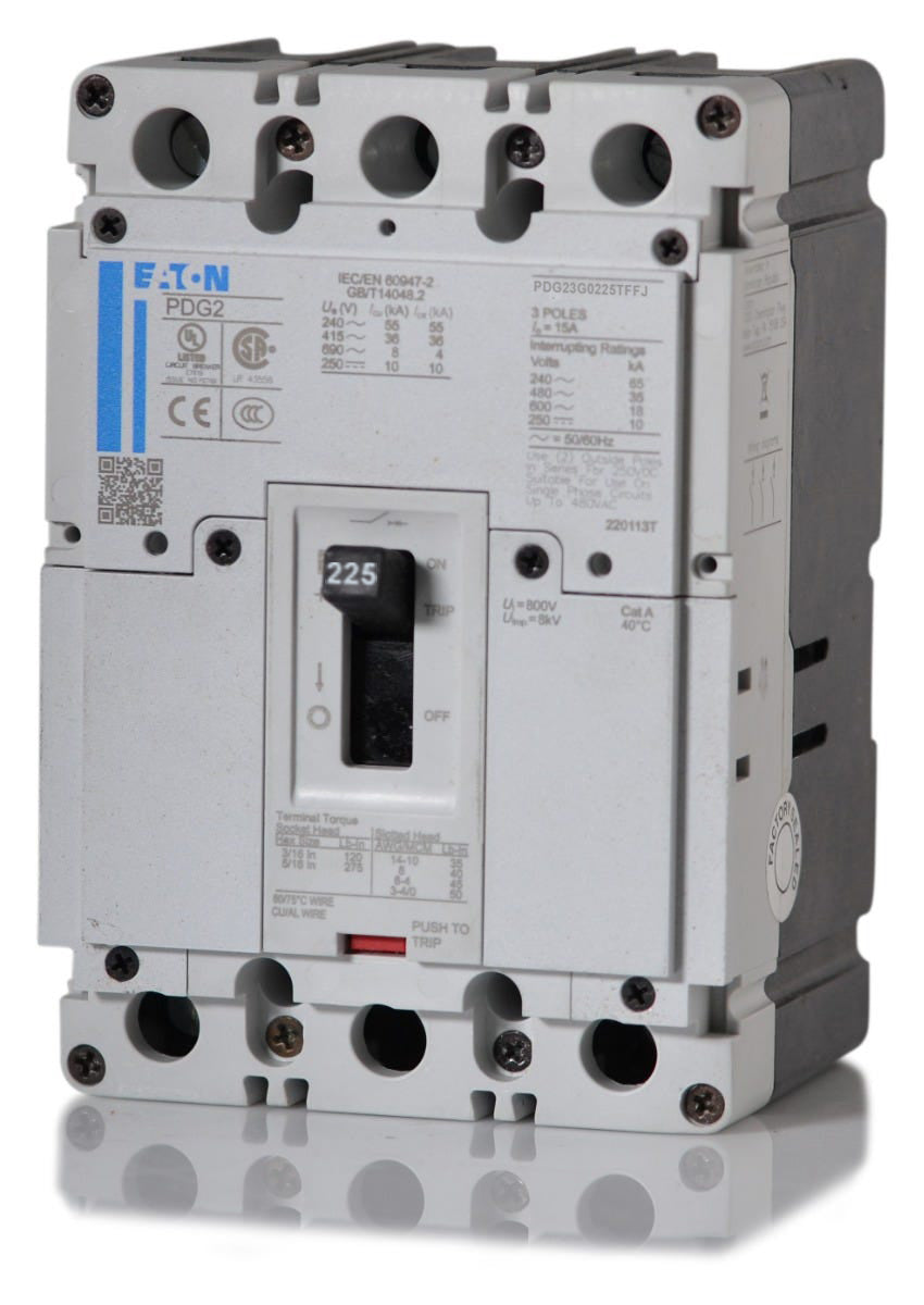 Eaton PDG23G0225TFFJ 3 Pole Circuit Breaker – SuperBreakers