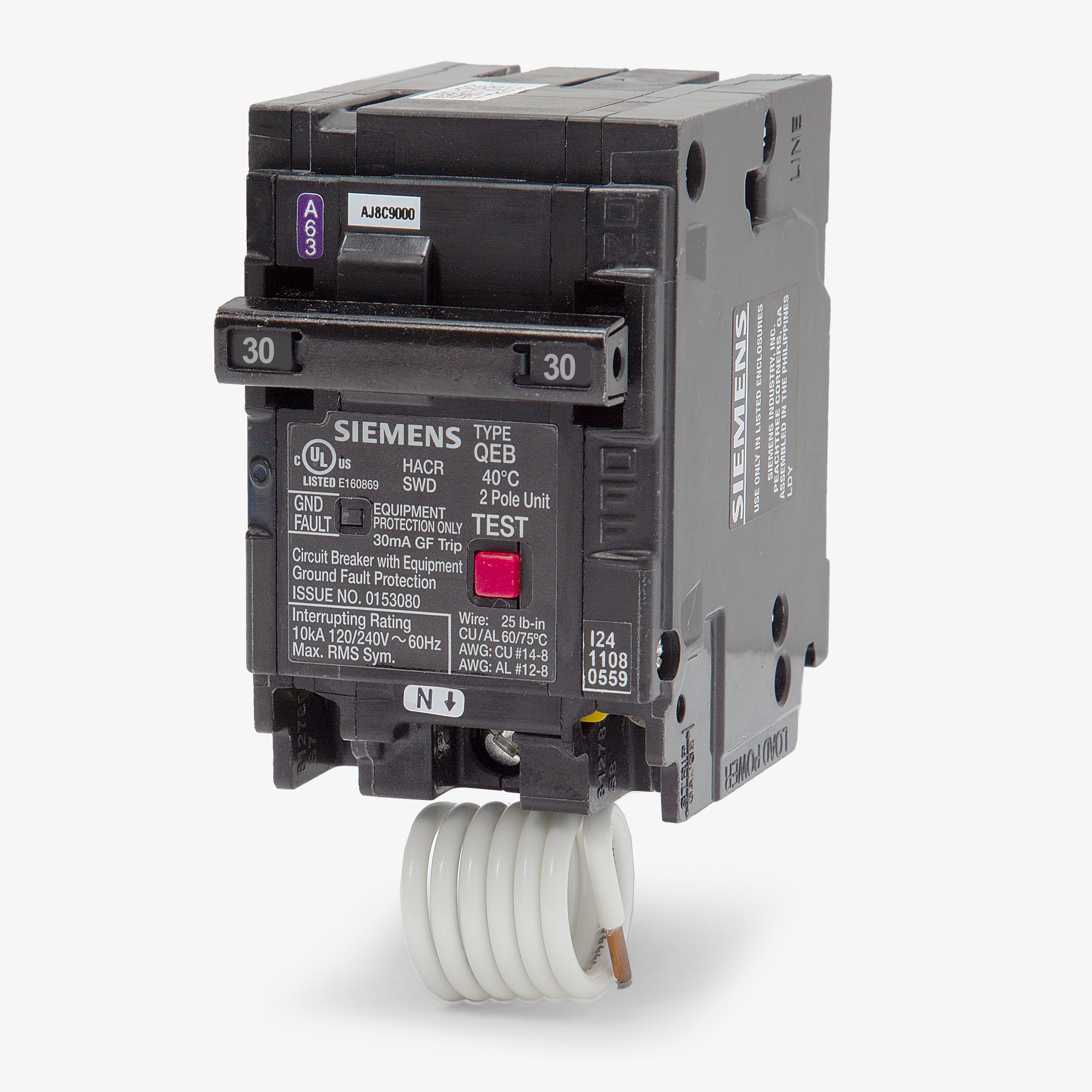 Siemens Q230EG GFEP Miniature Circuit Breaker – SuperBreakers