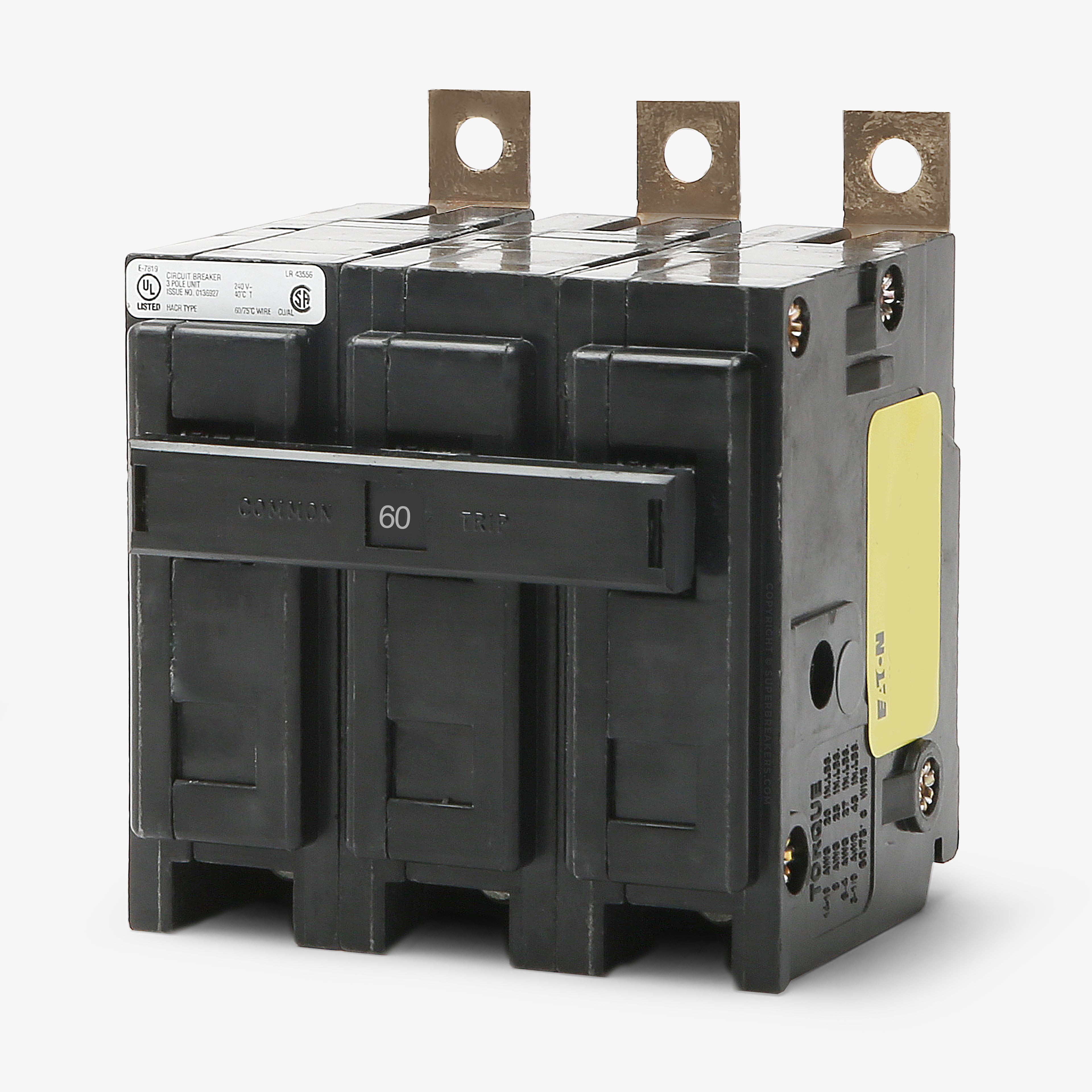 Eaton/Cutler-Hammer QBHW3060H 3 Pole Circuit Breaker – SuperBreakers