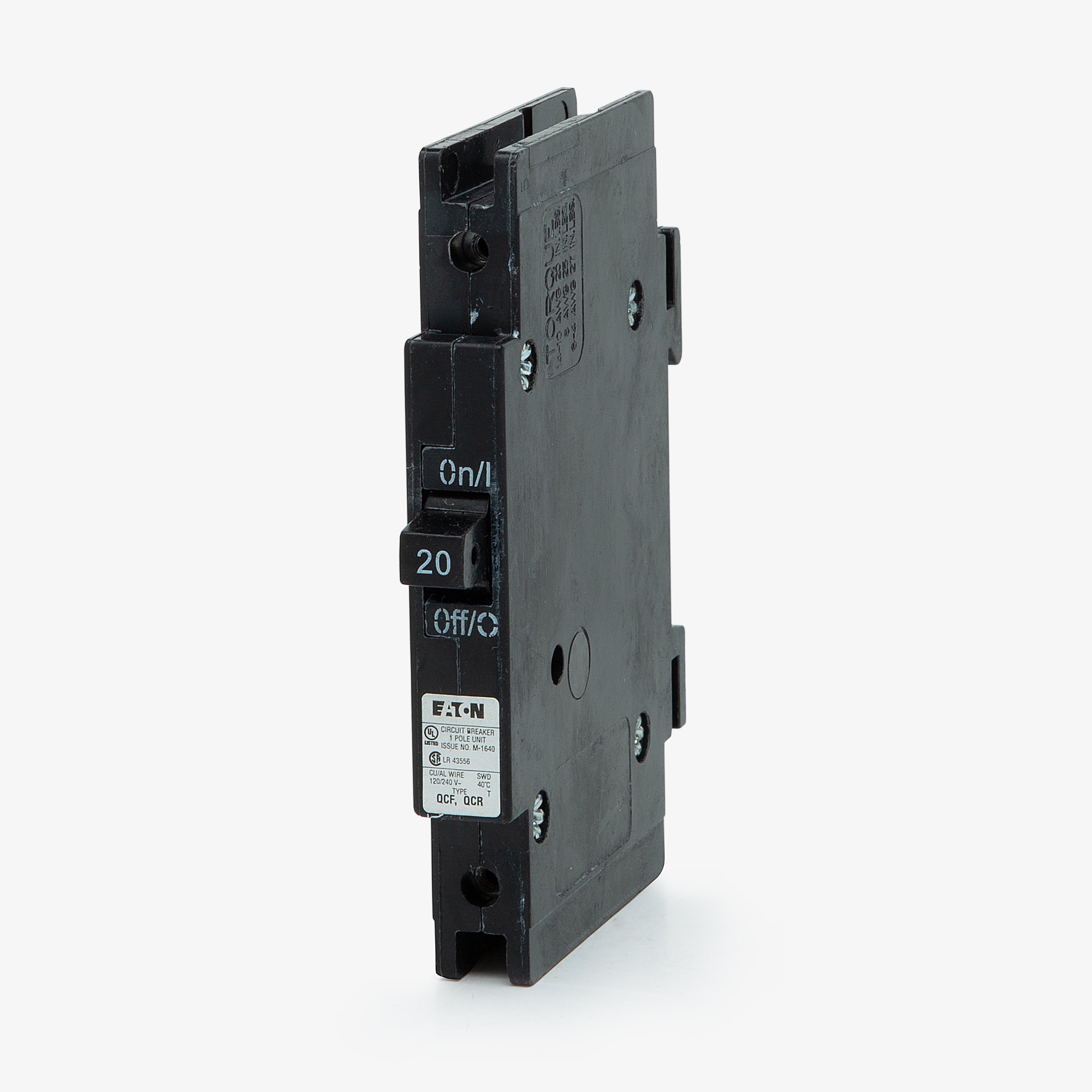 New Eaton QCF1020 1 Pole Circuit Breaker – SuperBreakers