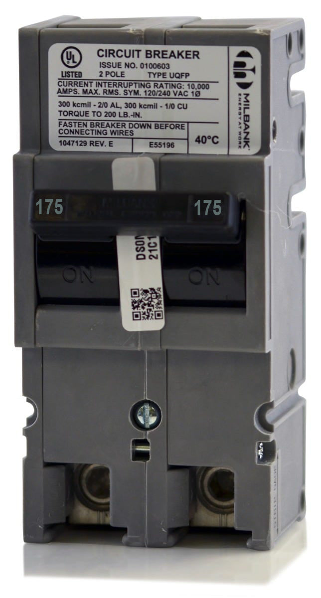 Zinsco QFP175-2 Molded Case Circuit Breaker | SuperBreakers