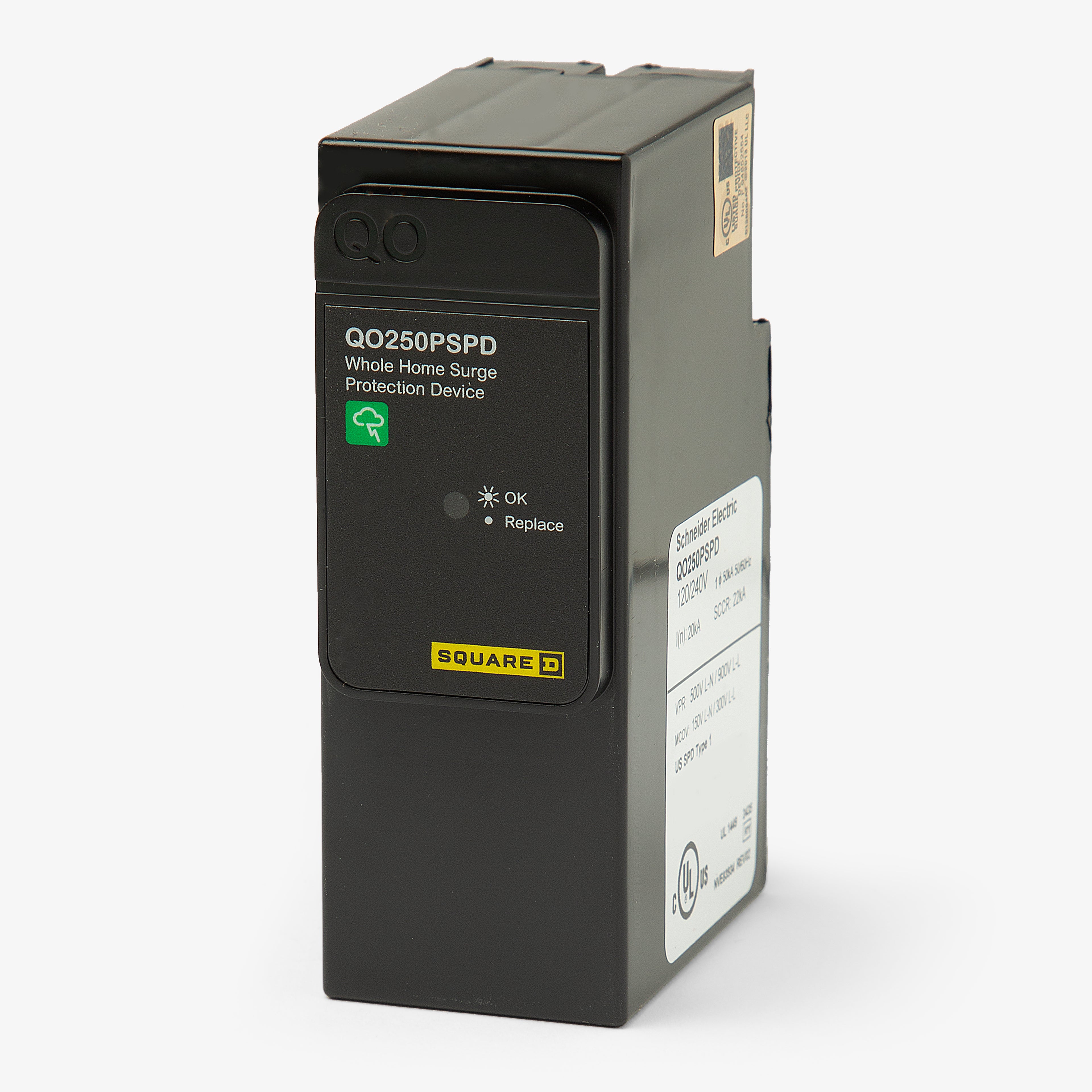 Square D QO250PSPD Surge Protection Device – SuperBreakers