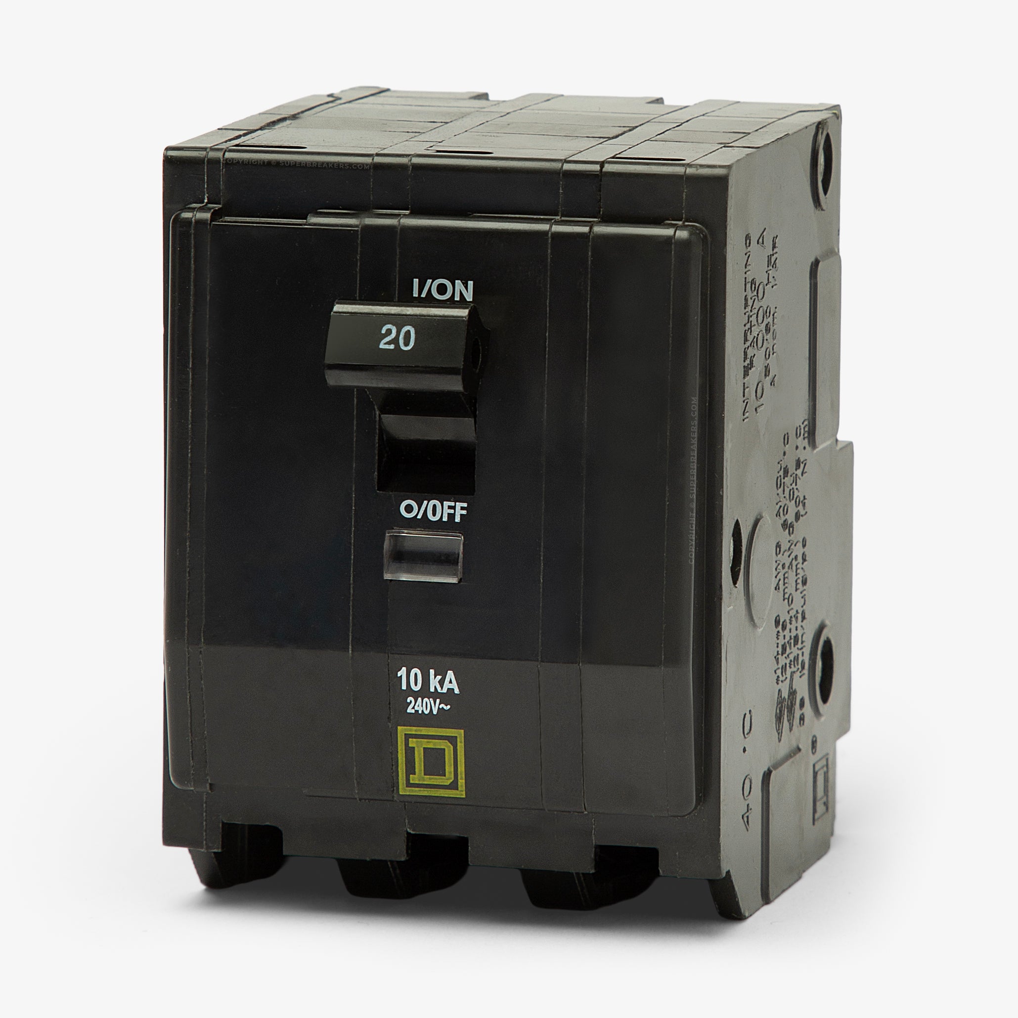 Square D QO320 3 Pole Circuit Breaker – SuperBreakers