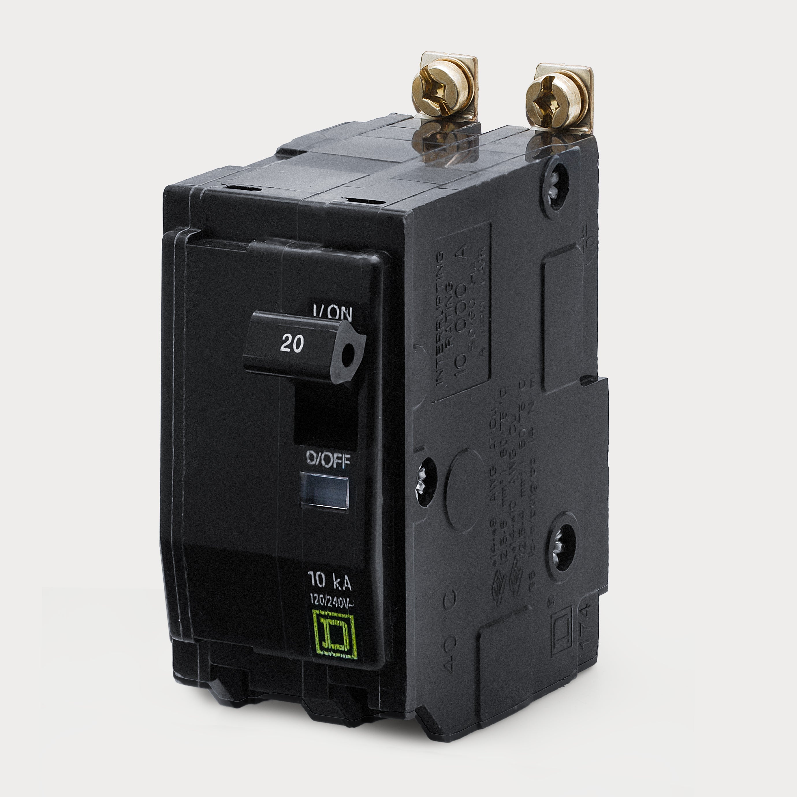 Square D QOB220 2 Pole Circuit Breaker – SuperBreakers