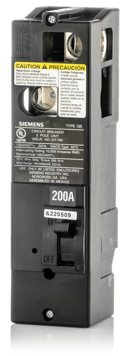 Siemens QS2200H 2 Pole Circuit Breaker – SuperBreakers