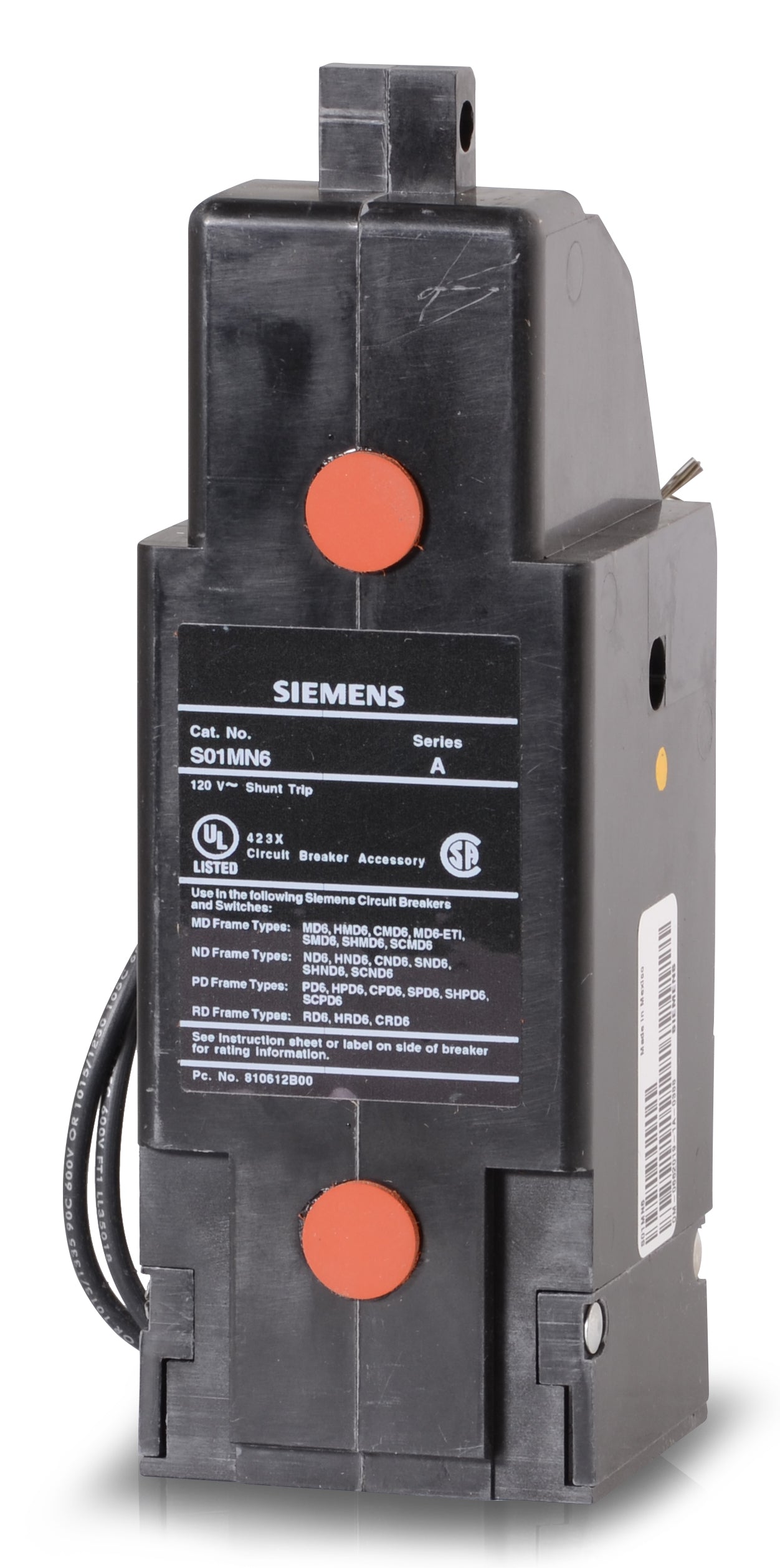 Siemens S01MN6 Shunt Trip – SuperBreakers