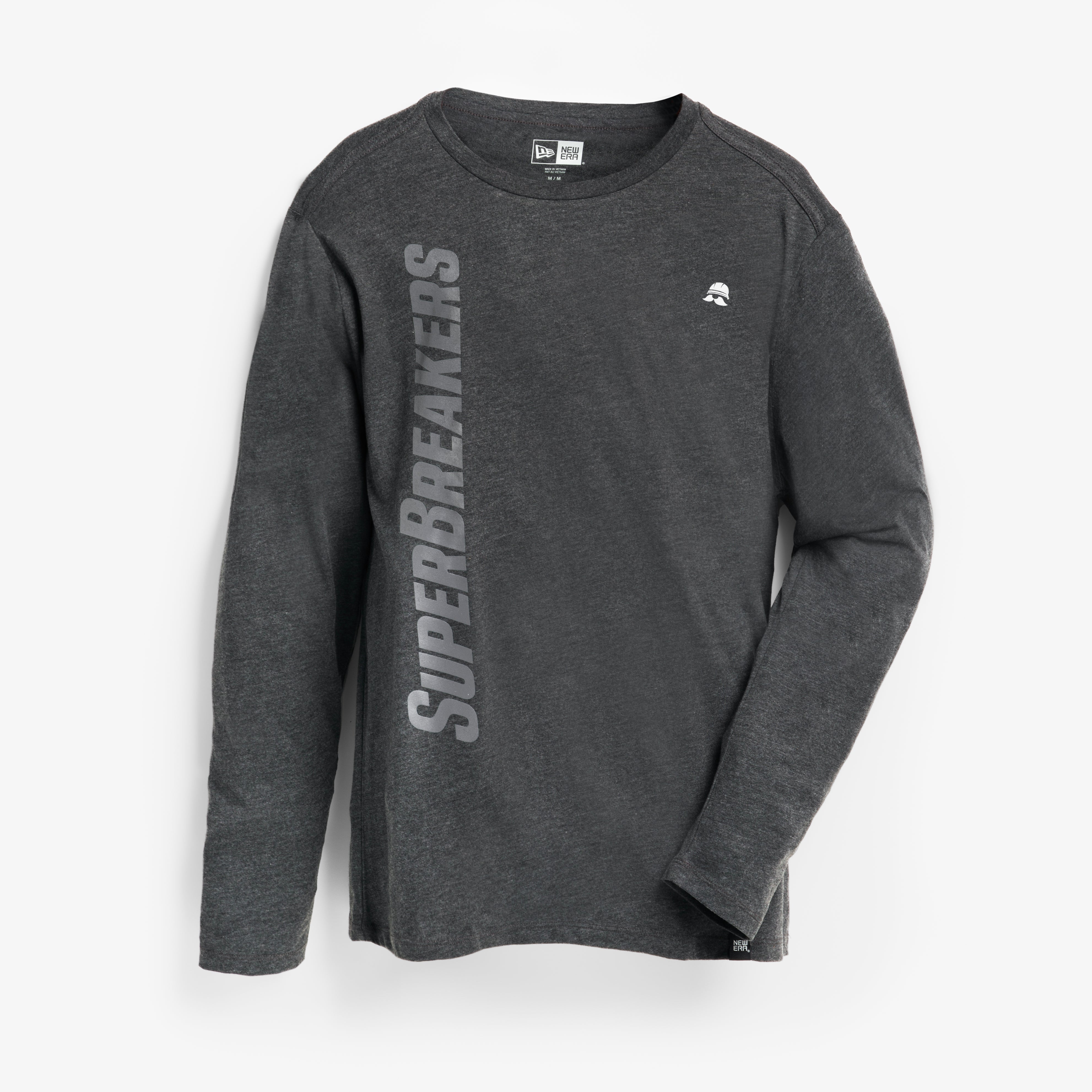 Grey Long Sleeve T-Shirt – SuperBreakers