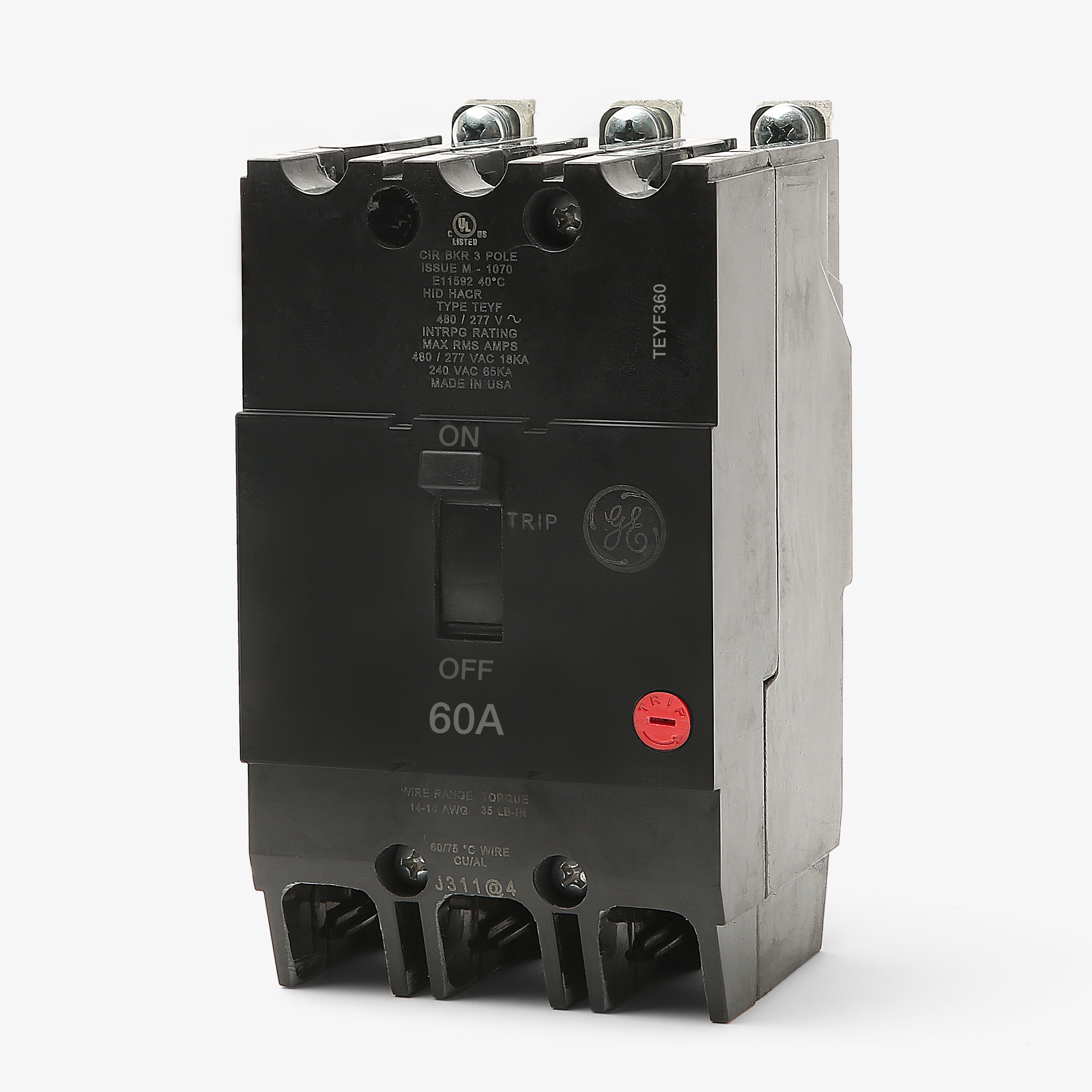 General Electric TEYF360 3 Pole Circuit Breaker – SuperBreakers