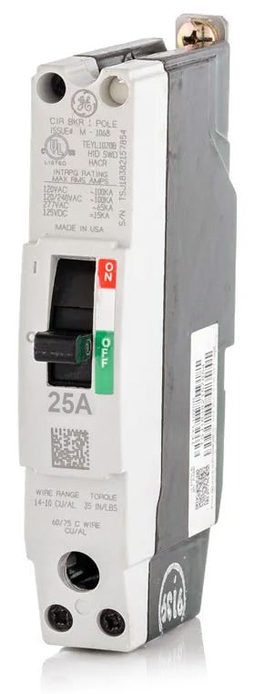 General Electric TEYL1025B 1 Pole Circuit Breaker – SuperBreakers
