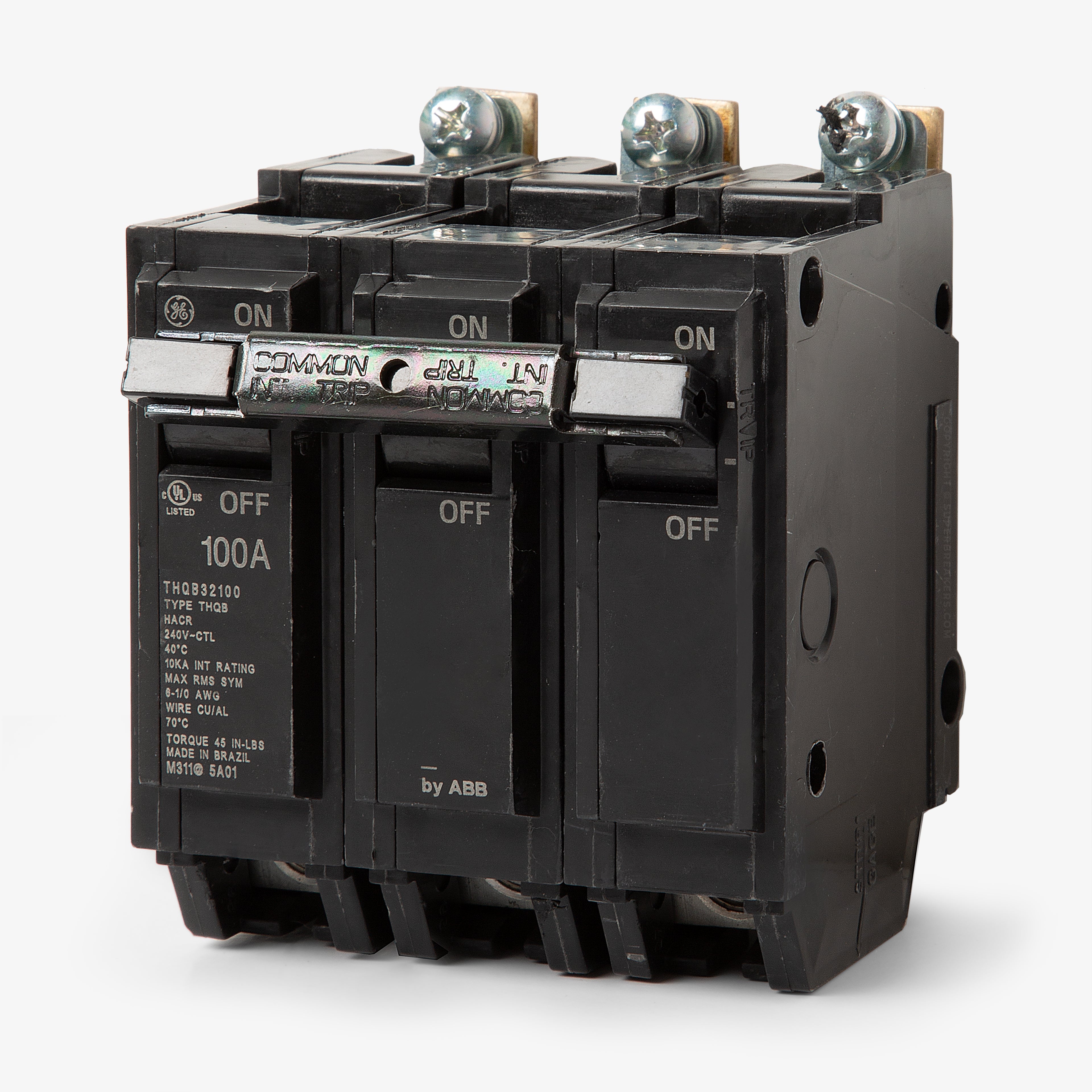 General Electric THQB32100 3 Pole Circuit Breaker – SuperBreakers