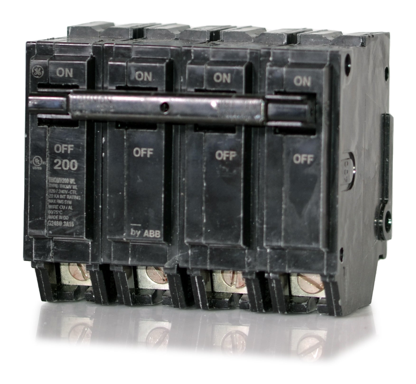 General Electric THQMV200WL 2 Pole Circuit Breaker – SuperBreakers