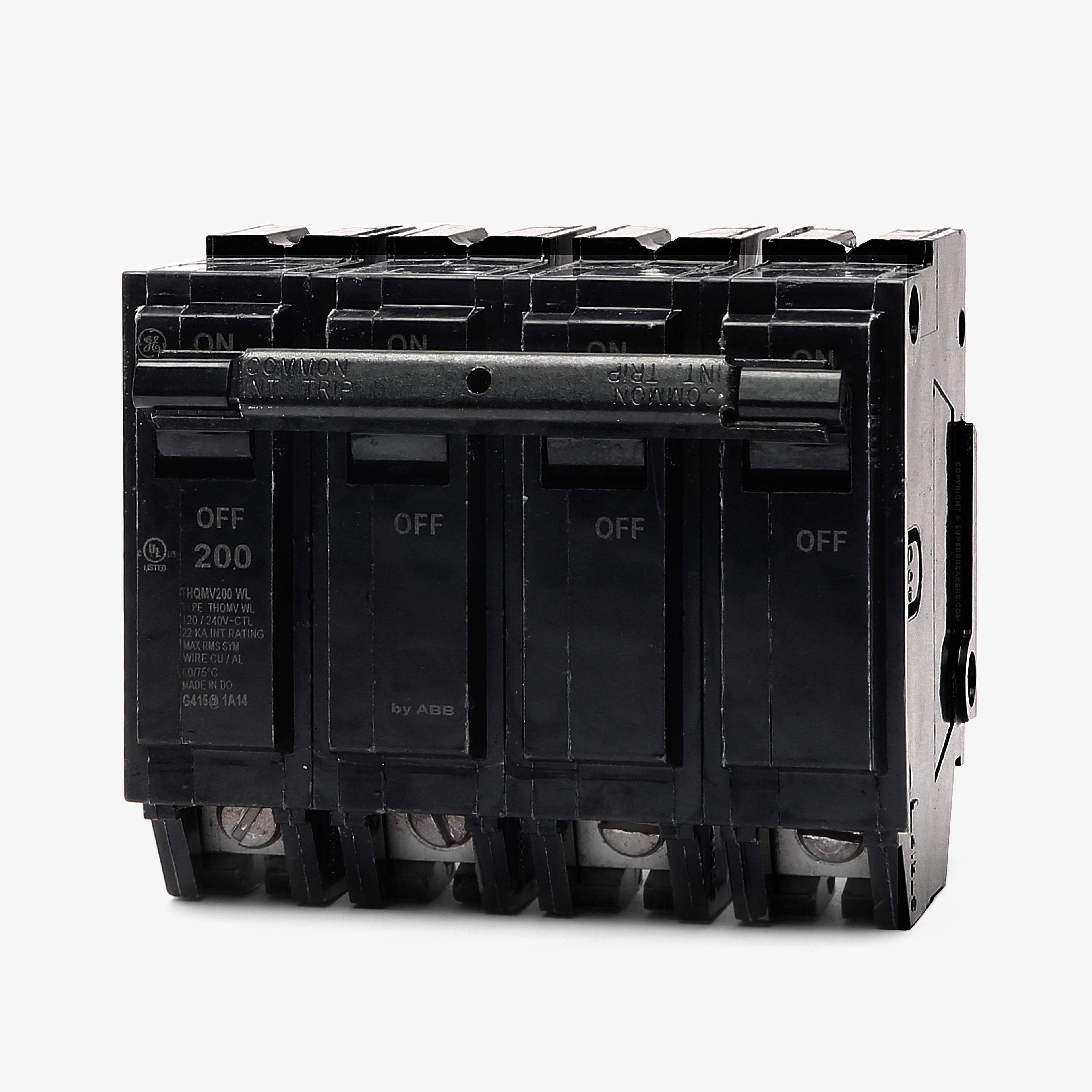 General Electric THQMV200WL 2 Pole Circuit Breaker – SuperBreakers