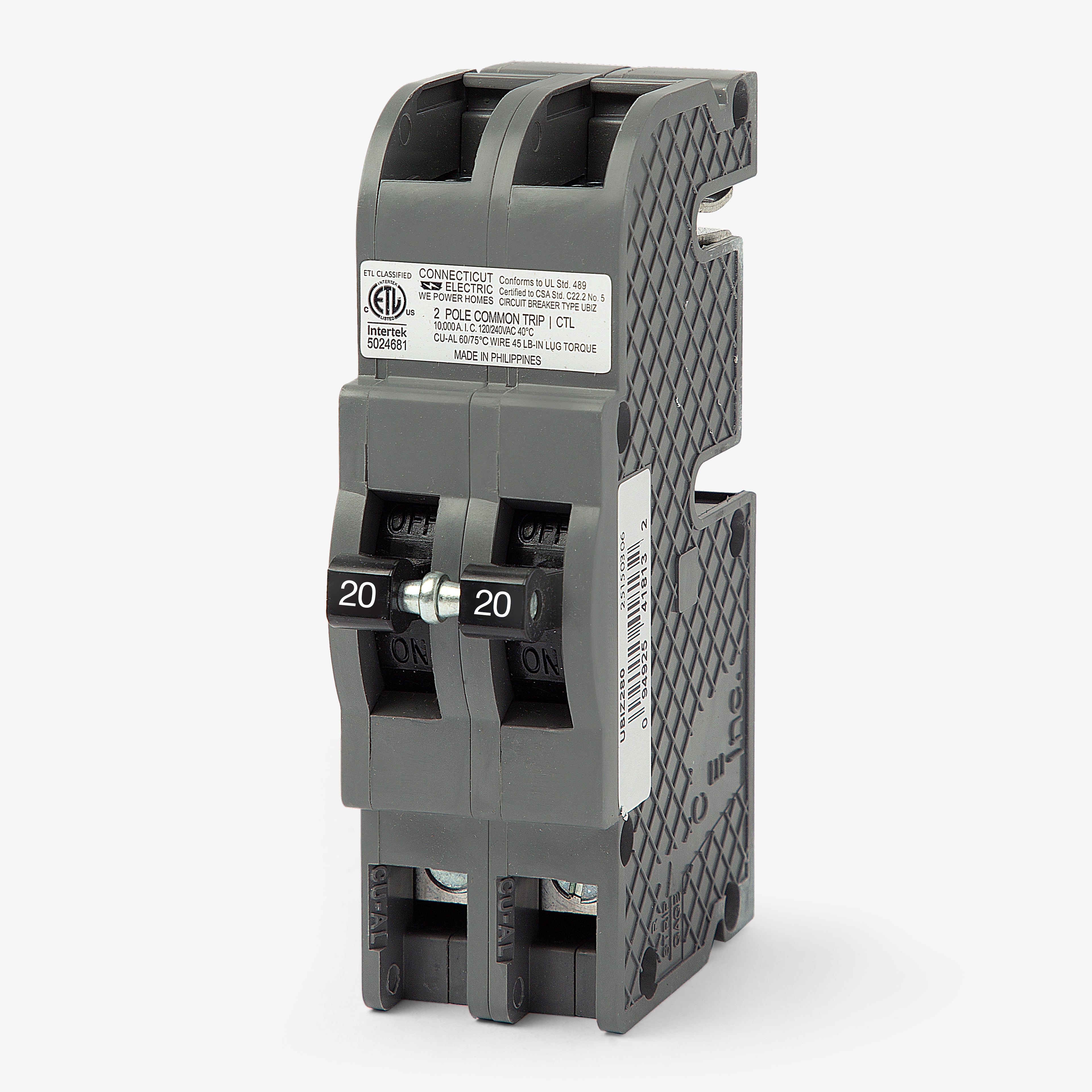 Connecticut Electric UBIZ220 Miniature Circuit Breaker – SuperBreakers