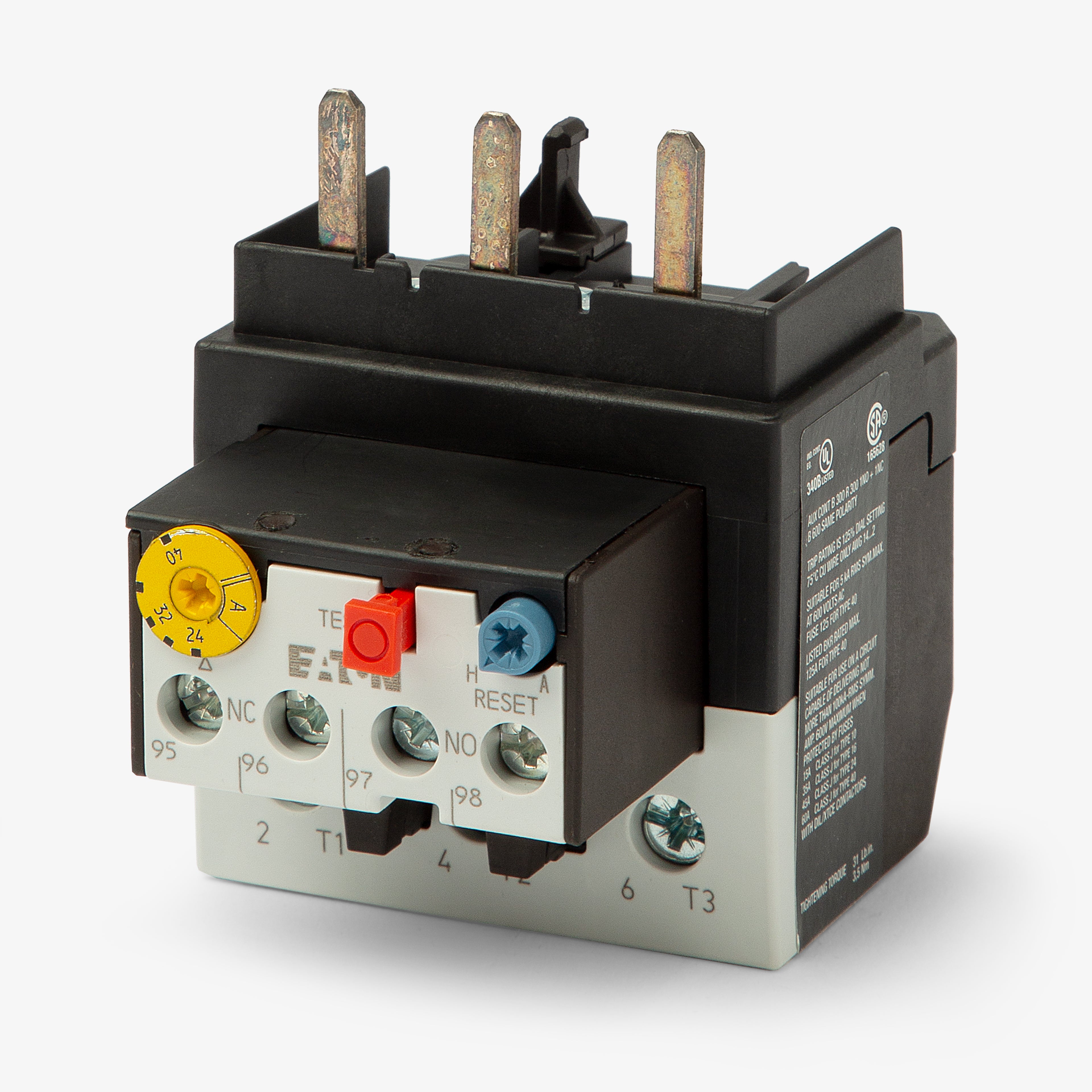 Eaton XTOB040DC1 Overload Relay – SuperBreakers