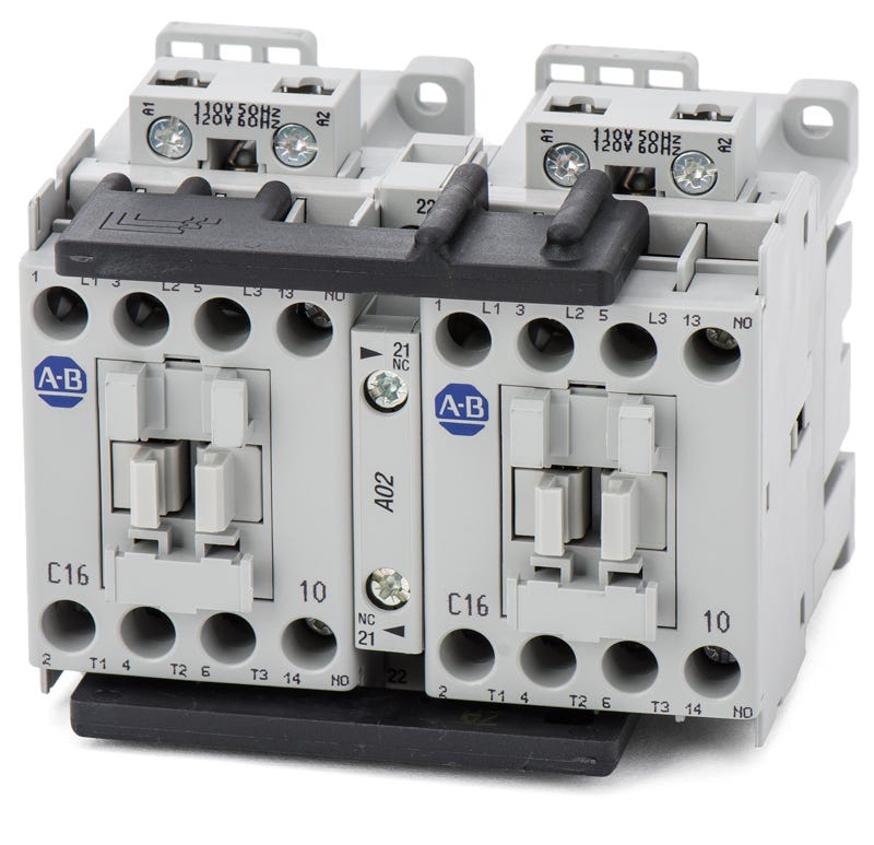 Allen-Bradley 104-C16D22 Reversing Contactor – SuperBreakers