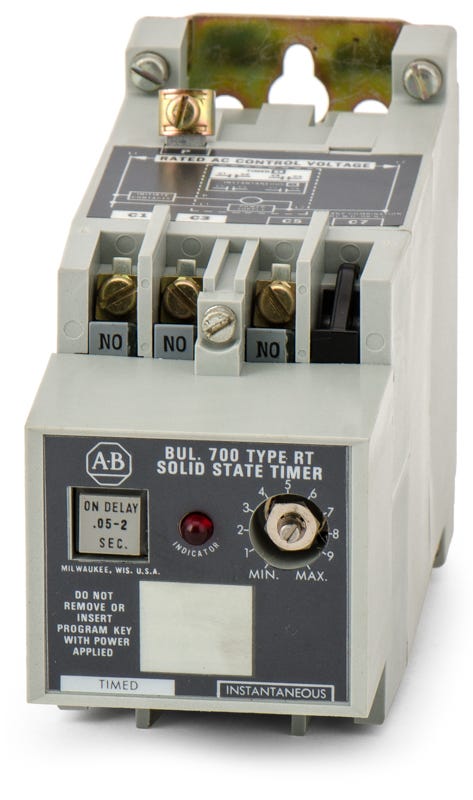 Allen-Bradley 700-RT10A200A1 Timer – SuperBreakers