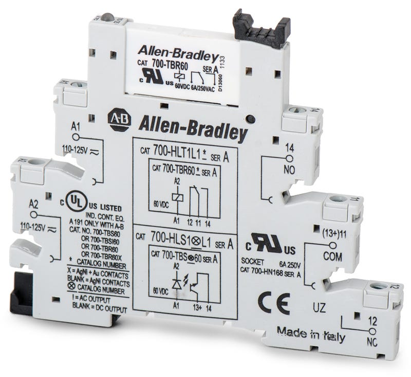 Allen-Bradley 700HLT1L1 General Purpose Terminal Block Relay ...