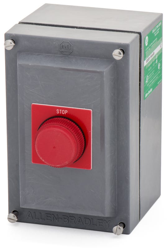 Allen-Bradley 800R1HA4R Push Button Station – SuperBreakers