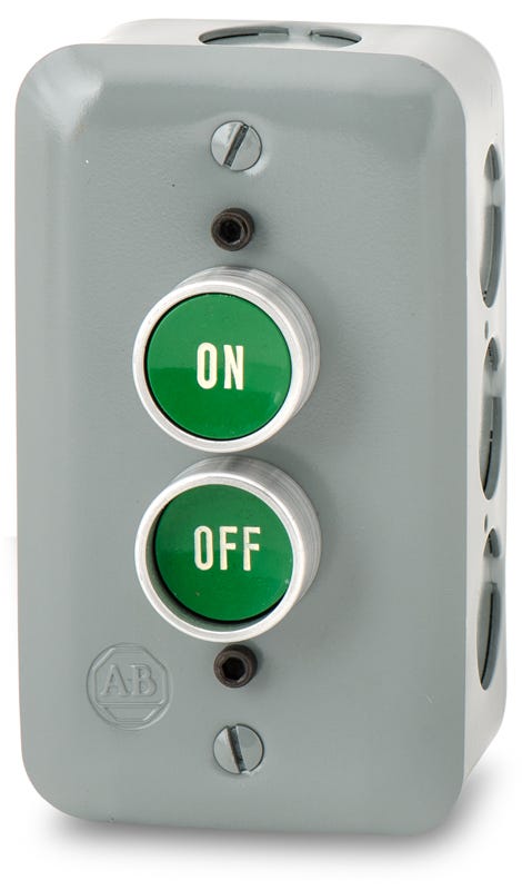 Allen-Bradley 800S-2SCM Push Button Station – SuperBreakers