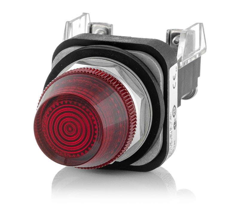 Allen-Bradley 800T-Q10R Pilot Light – SuperBreakers