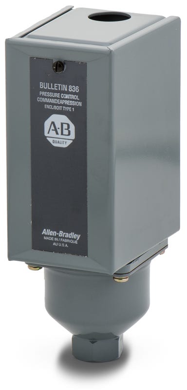 Allen-Bradley 836-C3A Pressure Control Switch – SuperBreakers